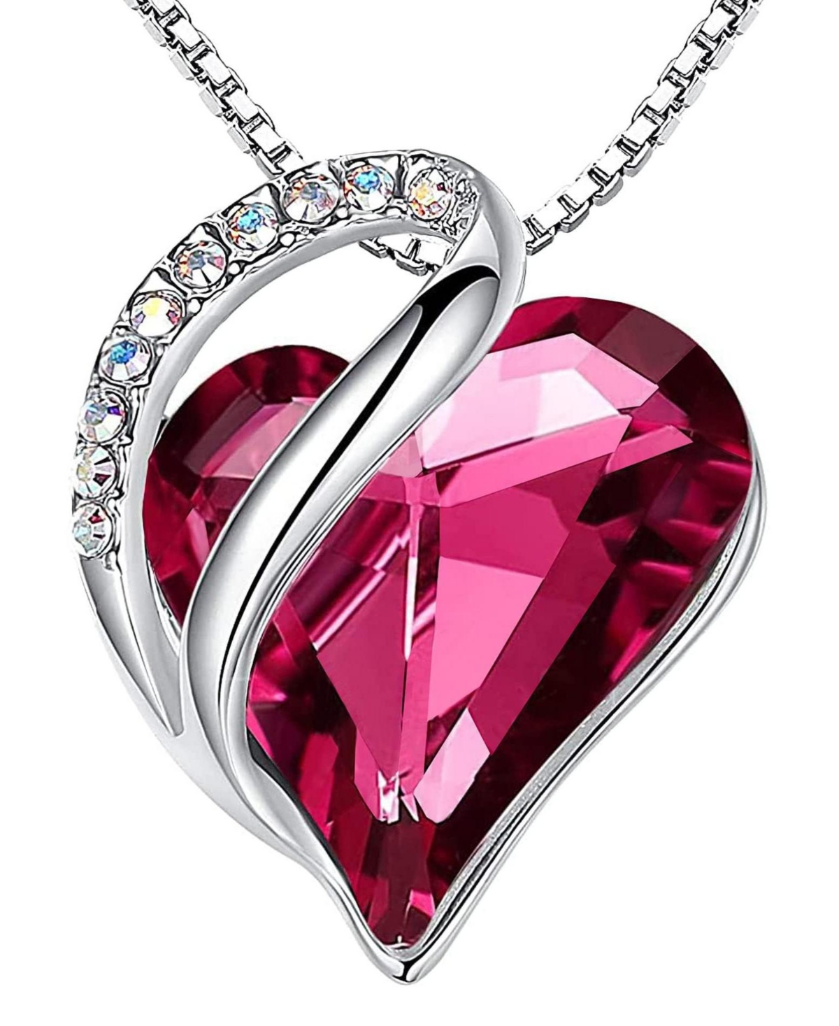 Click here for Gnuadz Infinity Heart Birthstone Necklace Mom Gift... prices