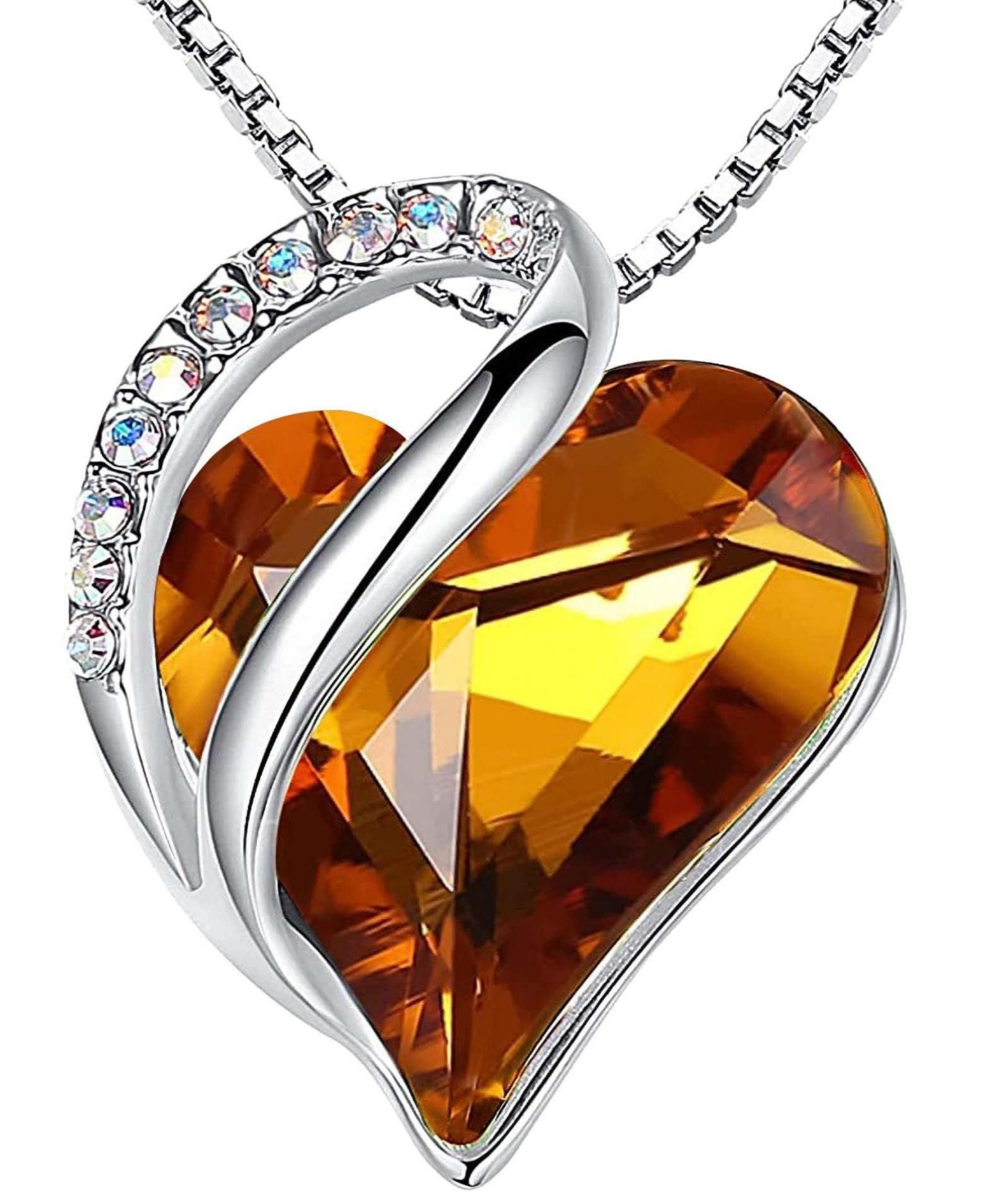 Click here for Gnuadz Infinity Heart Birthstone Necklace Mom Gift... prices