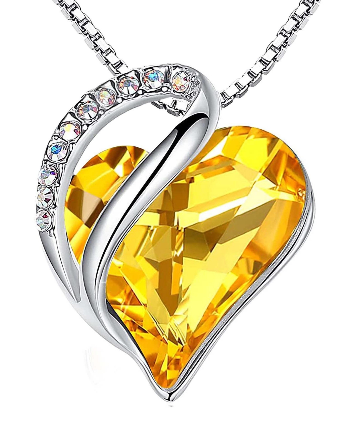 Click here for Gnuadz Infinity Heart Birthstone Necklace Mom Gift... prices