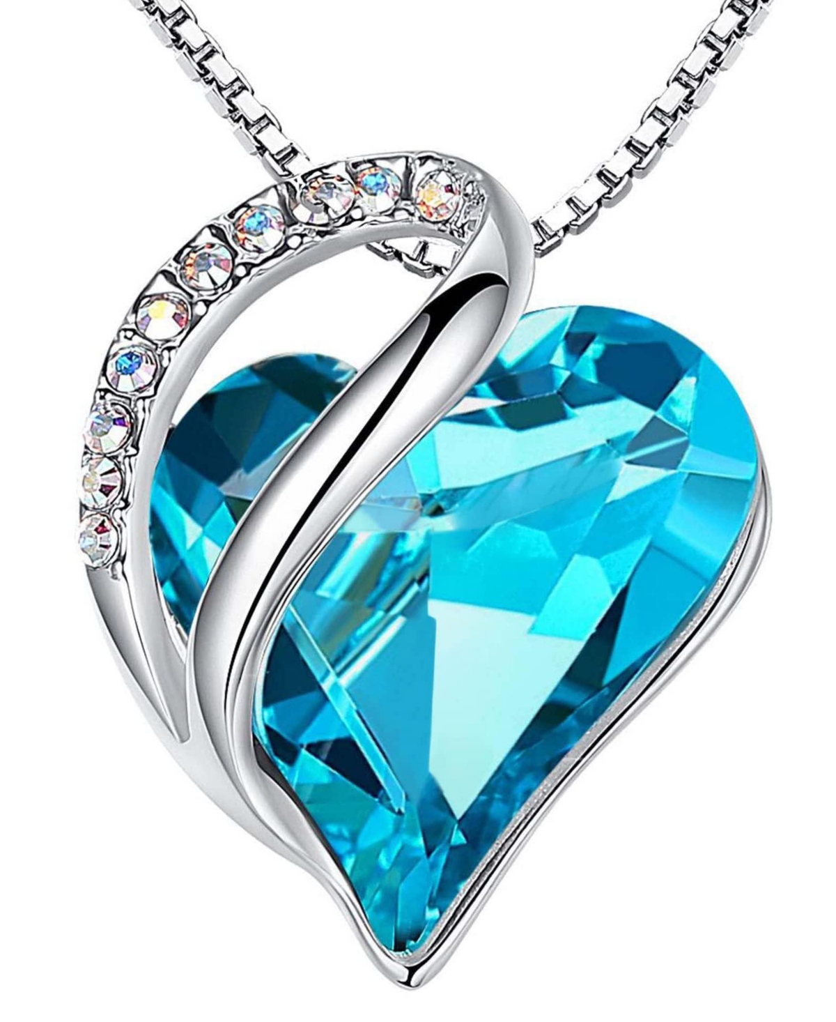 Click here for Gnuadz Infinity Heart Birthstone Necklace Mom Gift... prices