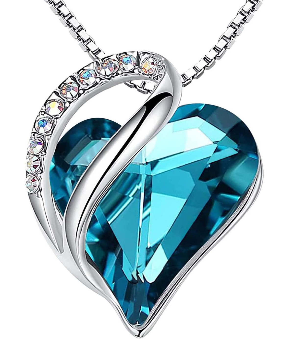 Click here for Gnuadz Infinity Heart Birthstone Necklace Mom Gift... prices