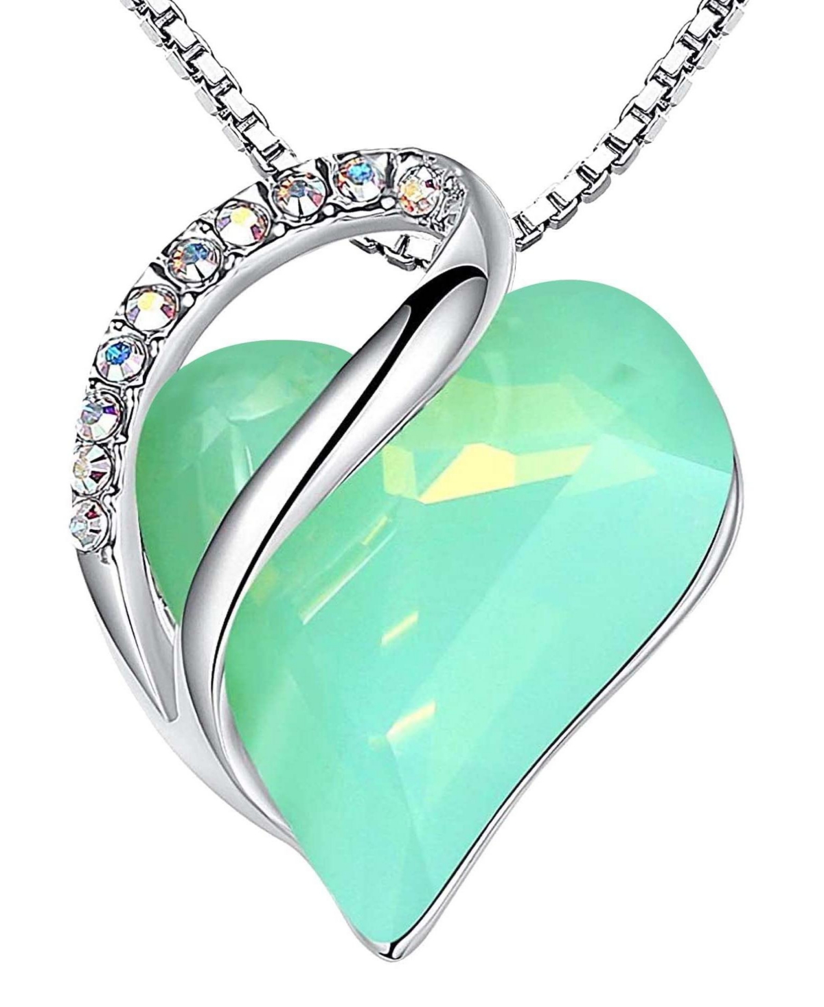 Click here for Gnuadz Infinity Heart Birthstone Necklace Mom Gift... prices