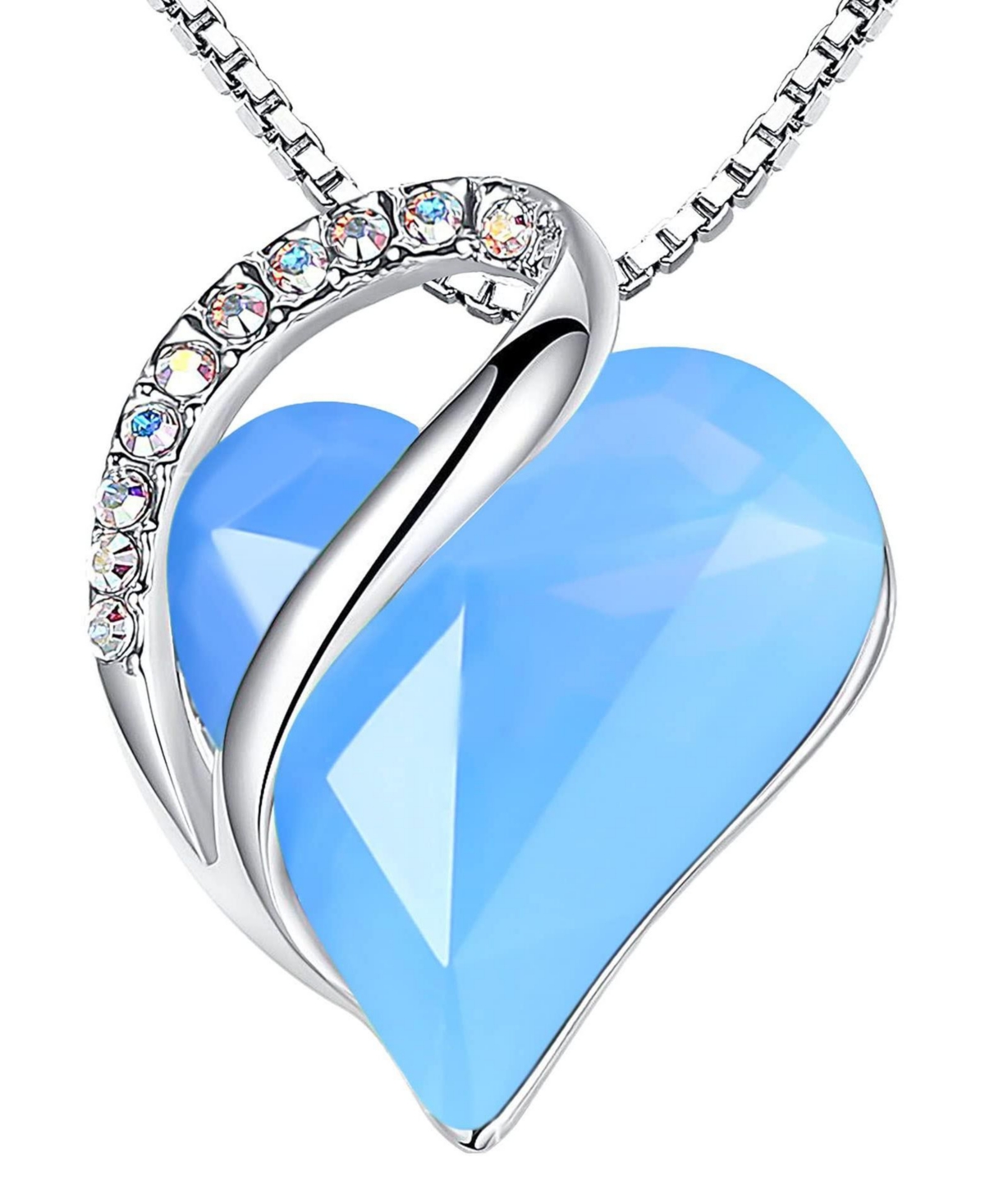 Click here for Gnuadz Infinity Heart Birthstone Necklace Mom Gift... prices