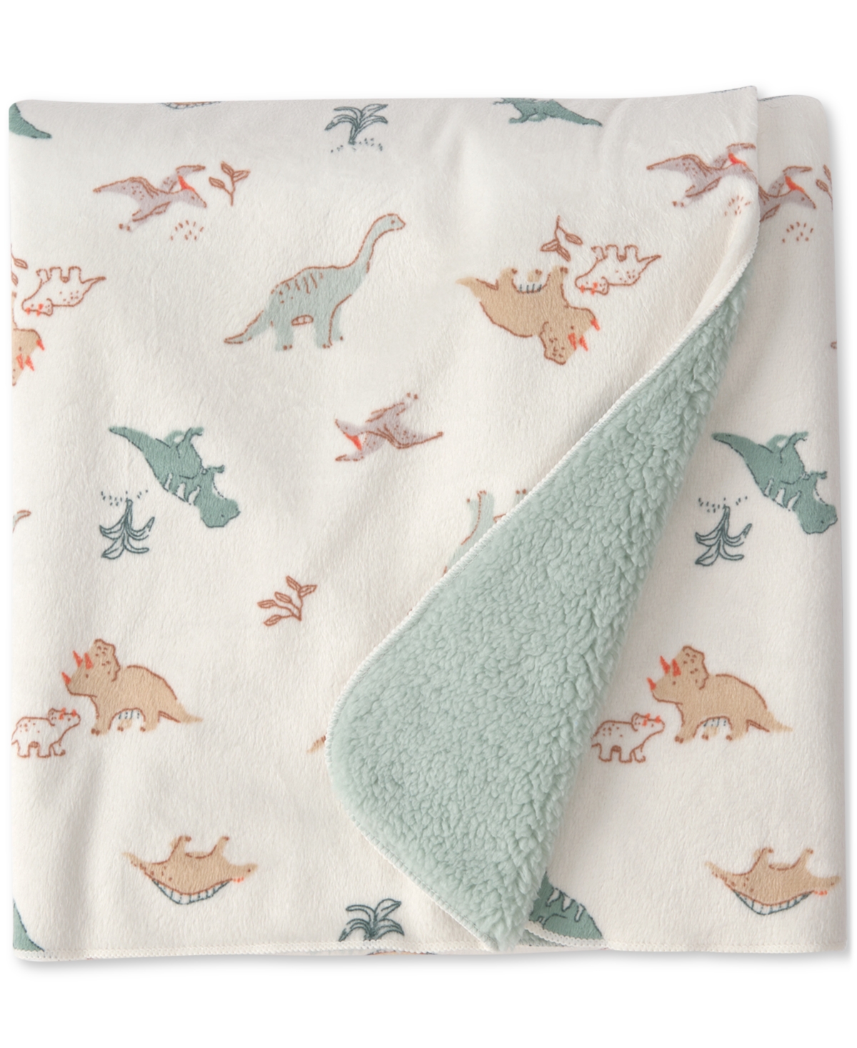 Click here for Carters Baby Boys Dinosaur Plush Blanket - Green/I... prices