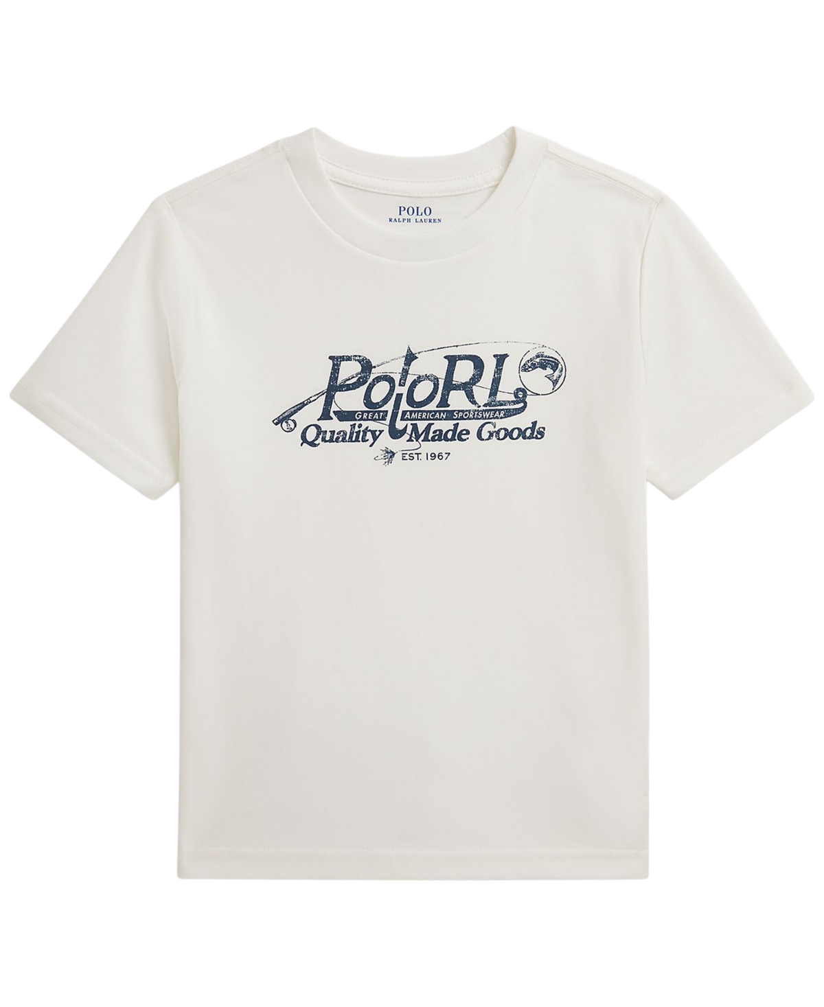 Click here for Polo Ralph Lauren Boys 2T-7 Short-Sleeve Logo T-Sh... prices