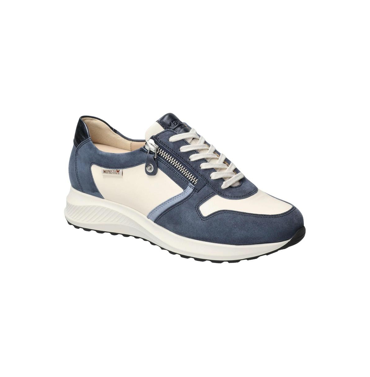 Click here for Mephisto Womens Kim Sneaker - Denim blue prices