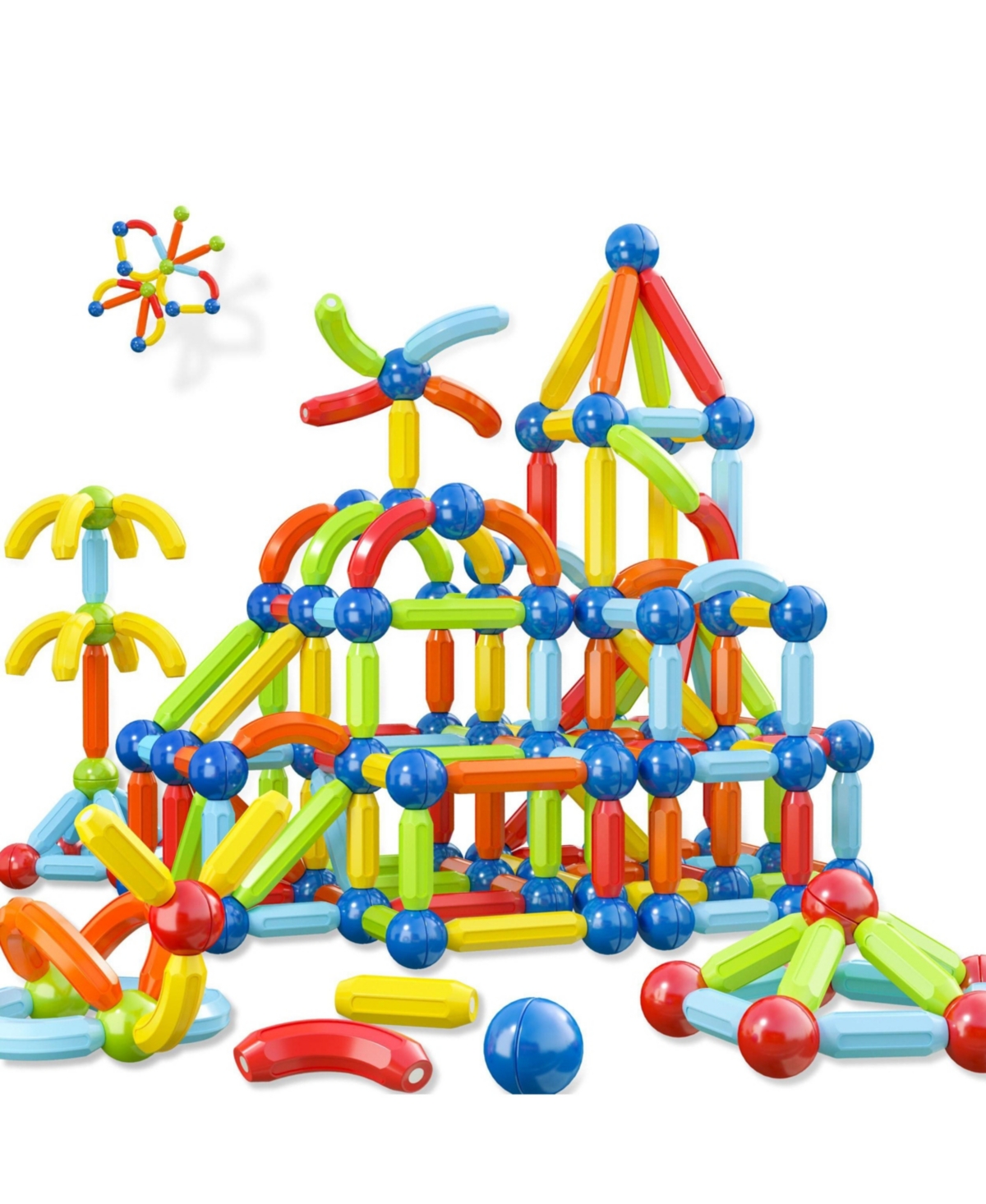 Click here for Gnuadz Magnetic Blocks Building Toys Montessori Ed... prices