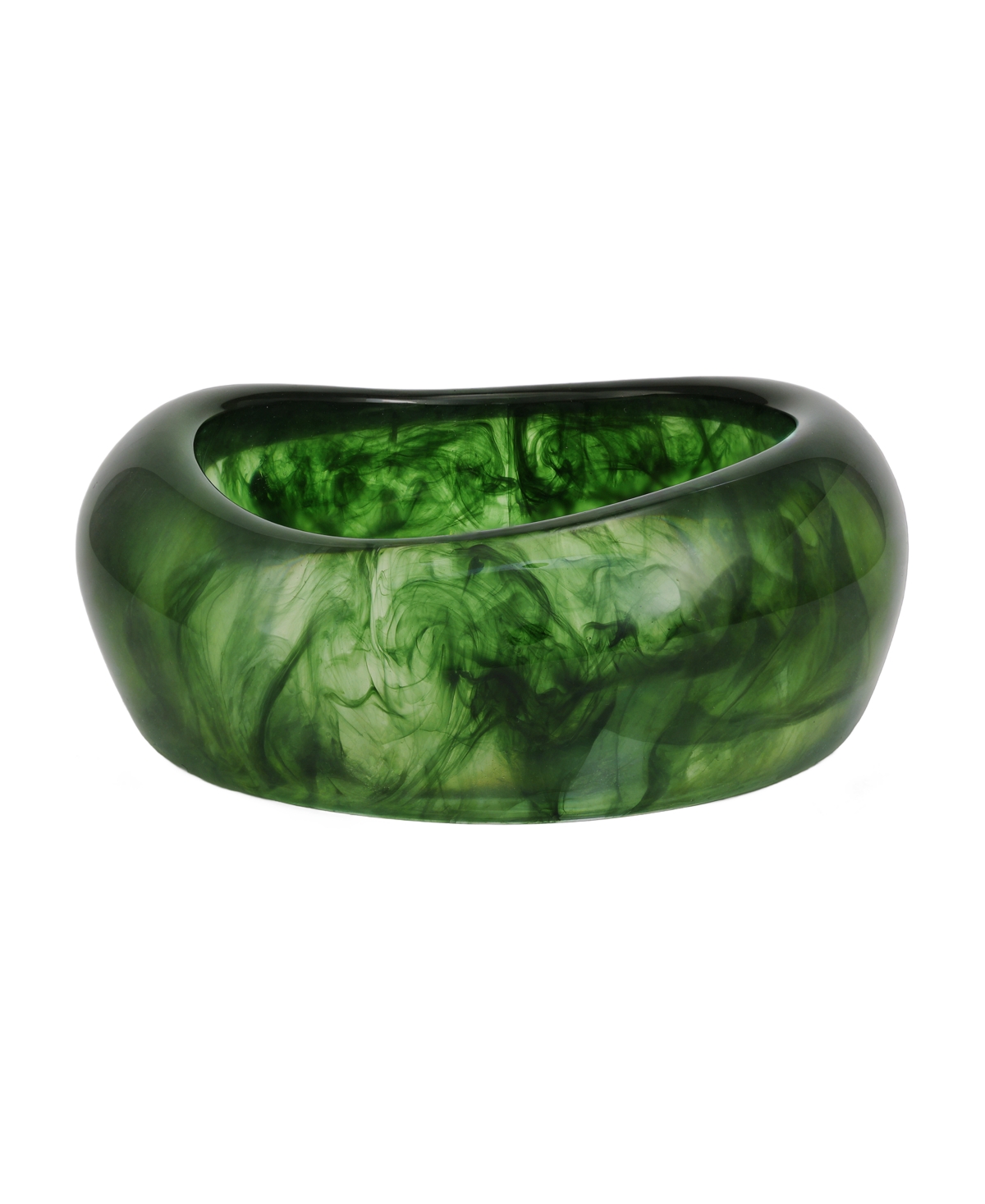Click here for Guess Resin Oval Hinged Bangle Bracelet - Gold prices