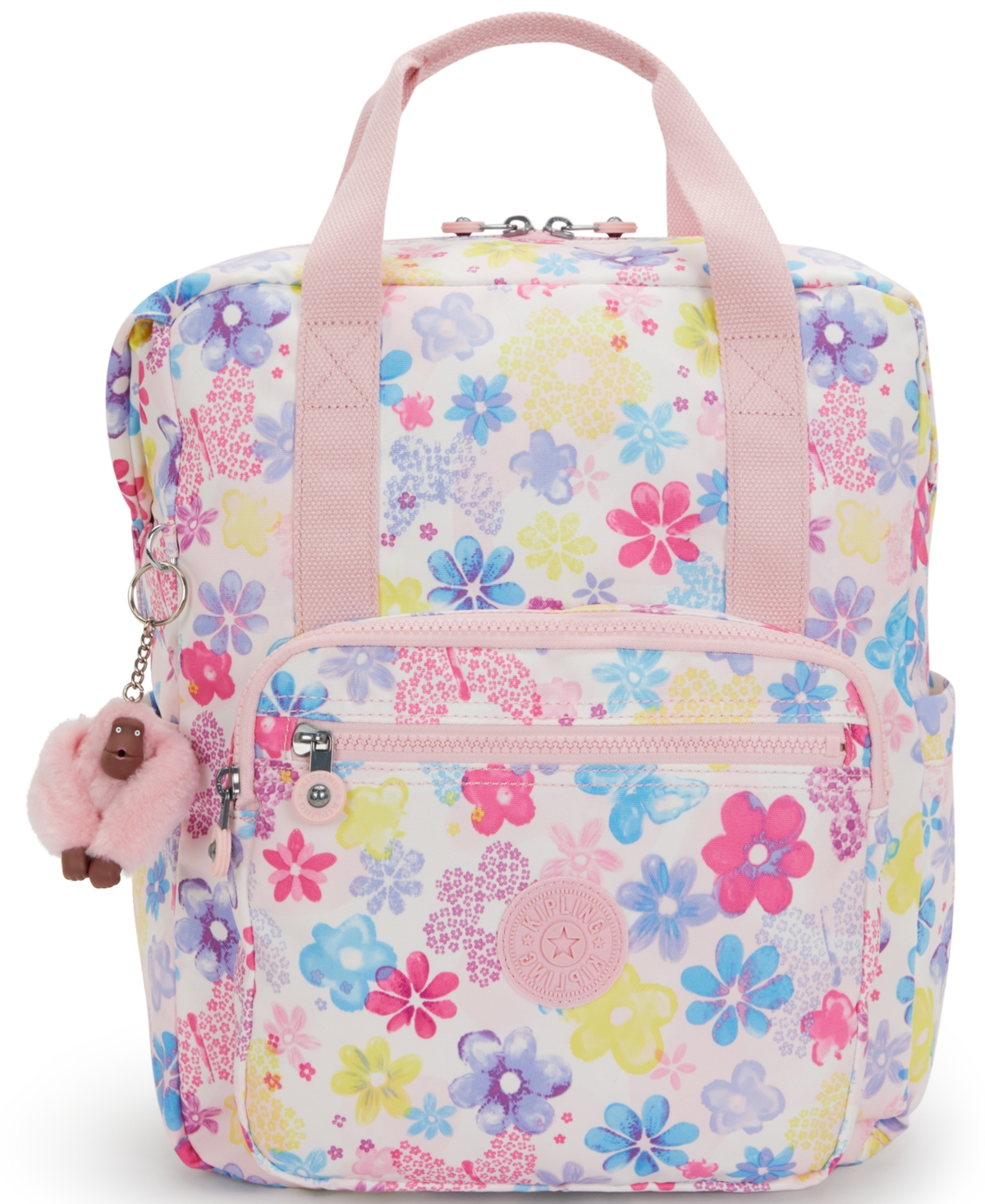 Click here for Kipling Seoul Small Backpack - Flower Stamp prices
