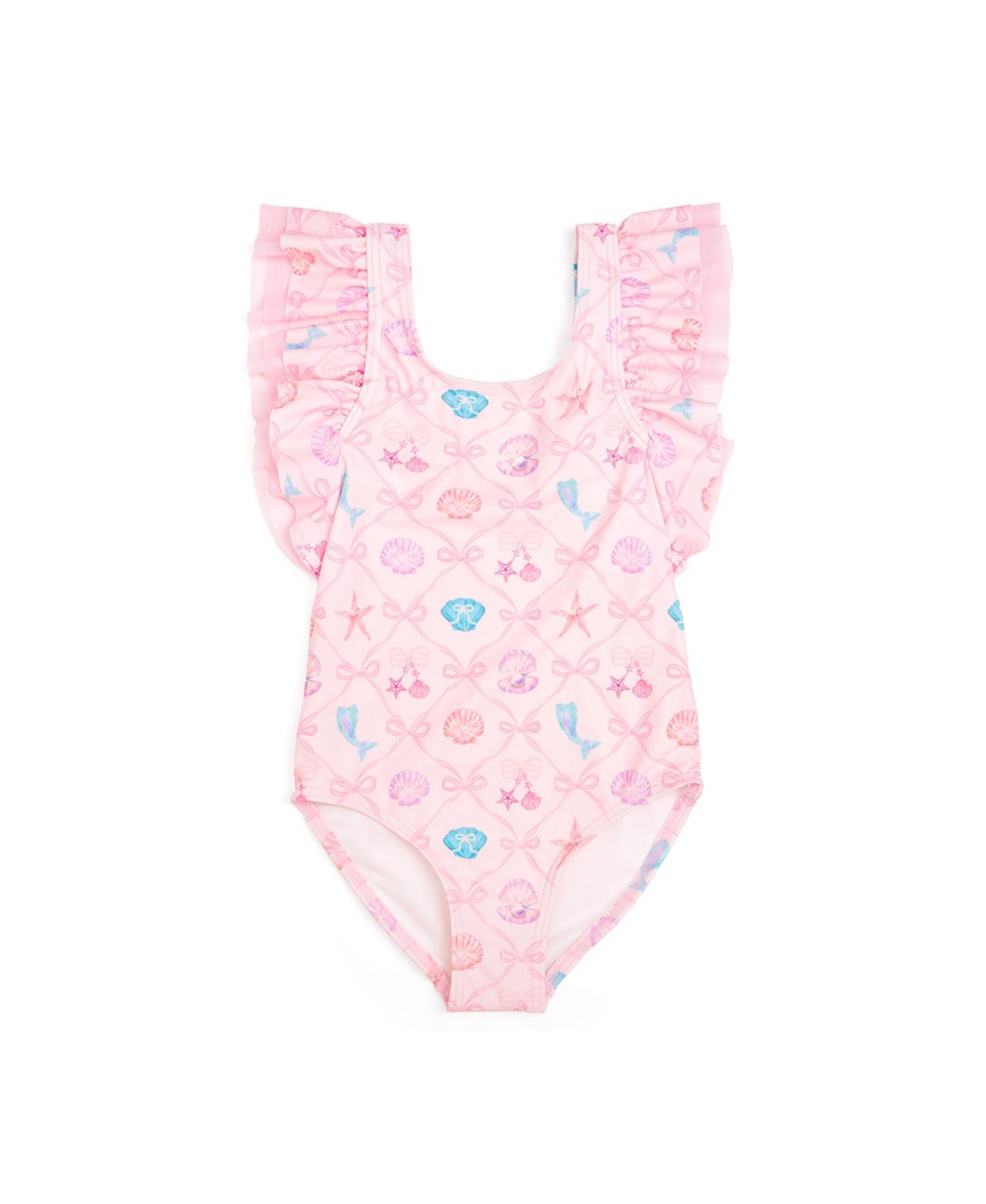 Click here for Sweet Wink Little Girls Mermaid Trellis Bathing Su... prices