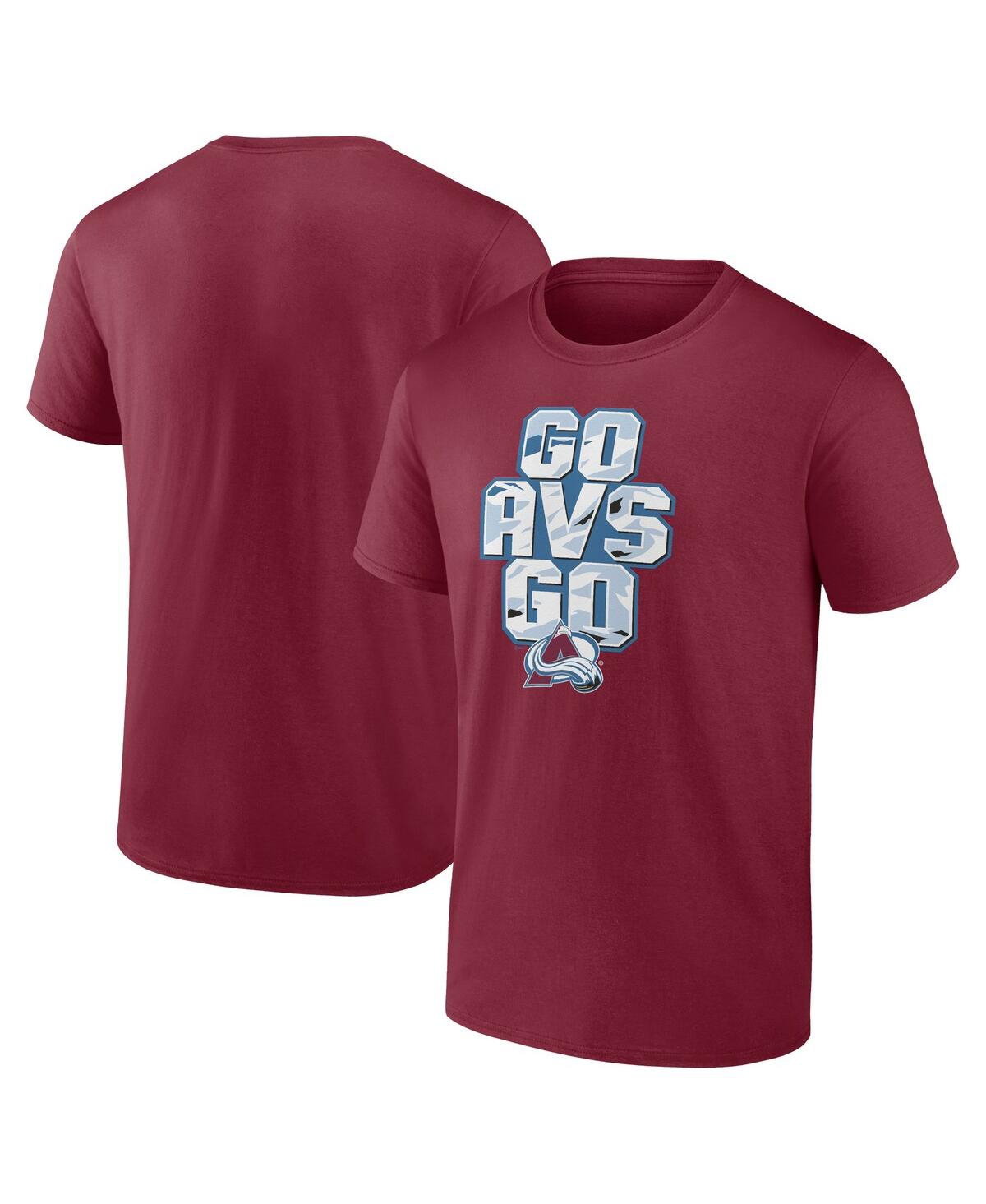 Click here for Fanatics Mens Burgundy Colorado Avalanche Local T-... prices