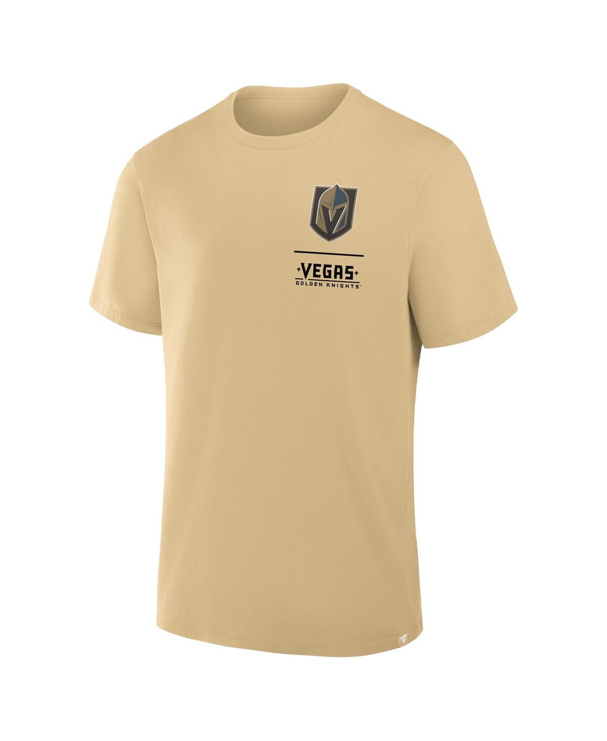Click here for Fanatics Mens Gold Vegas Golden Knights Crash The... prices