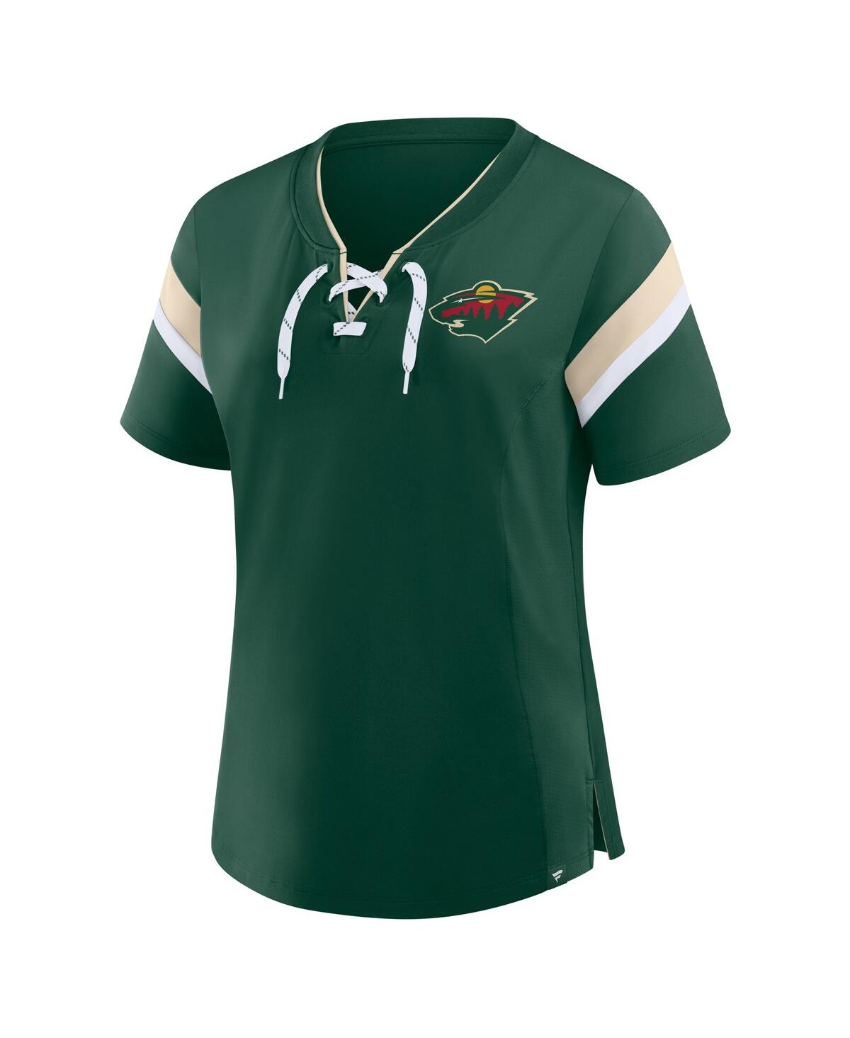 Click here for Fanatics Womens Green Minnesota Wild Offside Athen... prices
