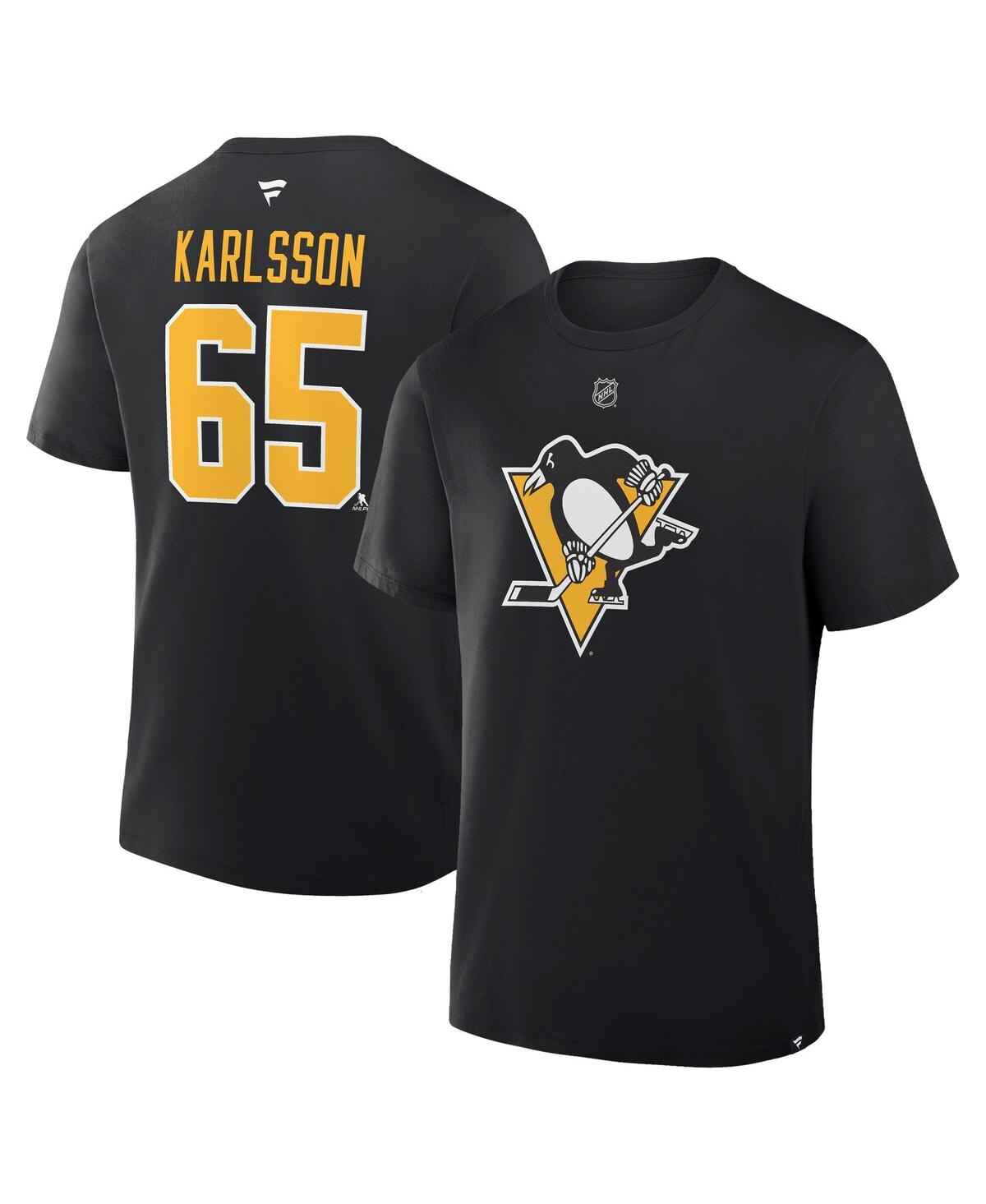 Click here for Fanatics Mens Erik Karlsson Black Pittsburgh Pengu... prices