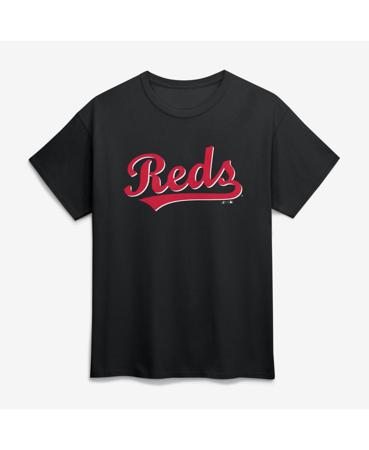Click here for Logo Athletic Mens Black Cincinnati Reds Wordmark... prices