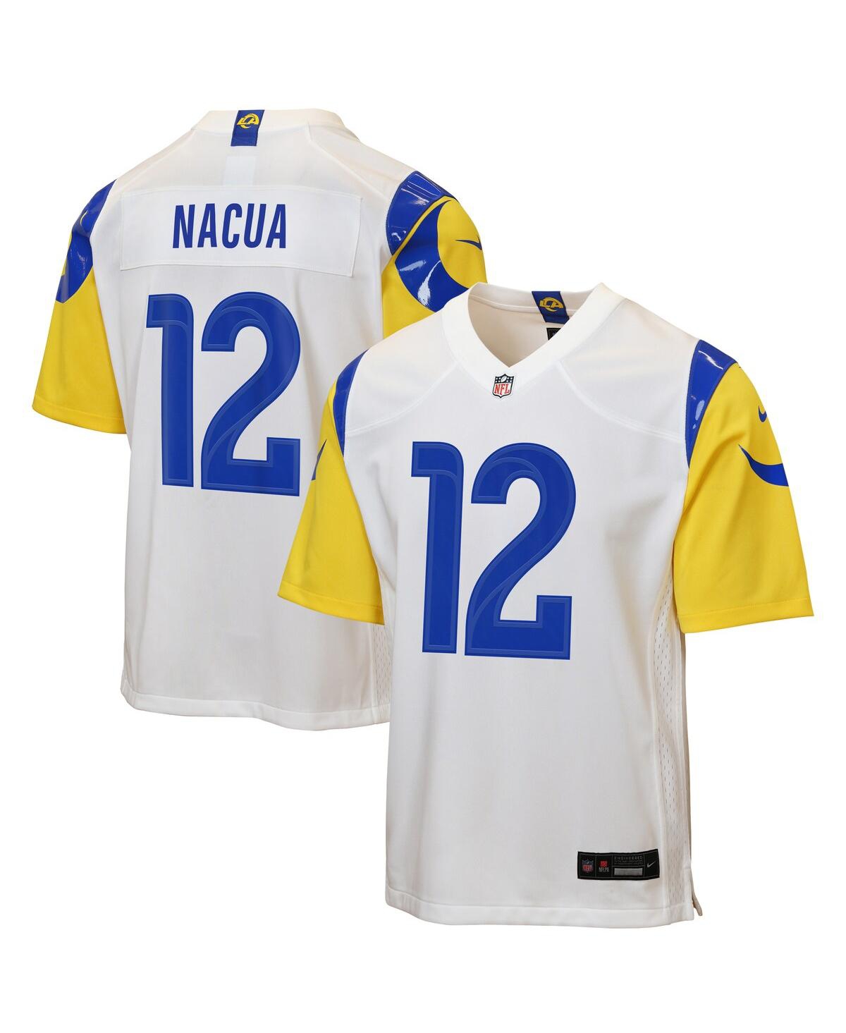 Click here for Nike Big Boys and Girls Puka Nacua White Los Angel... prices