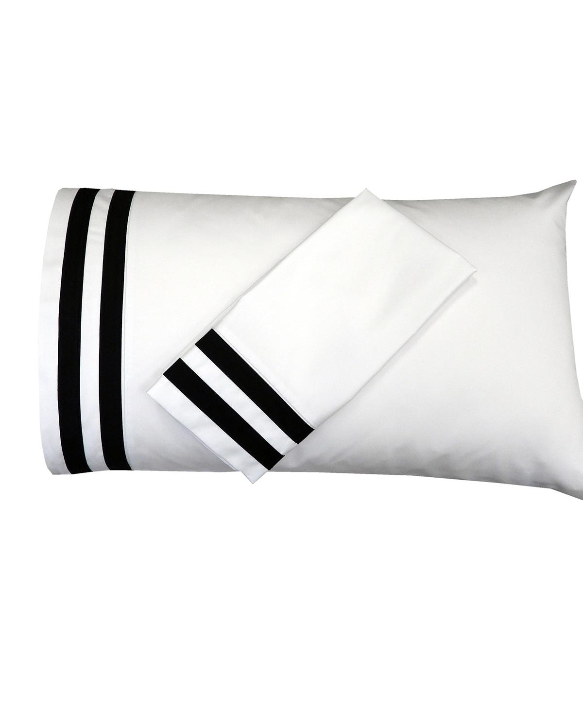 Click here for Egyptian Linens Banded Pillowcase Set Luxurious 60... prices