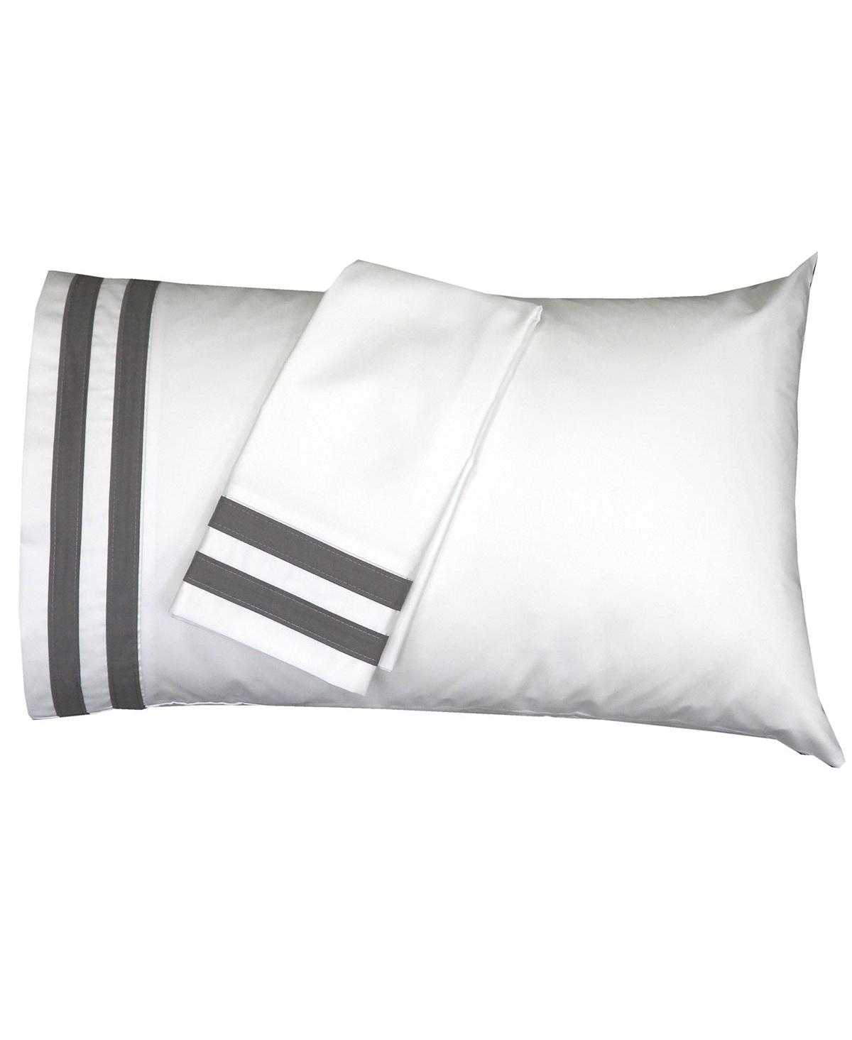 Click here for Egyptian Linens Banded Pillowcase Set Luxurious 60... prices