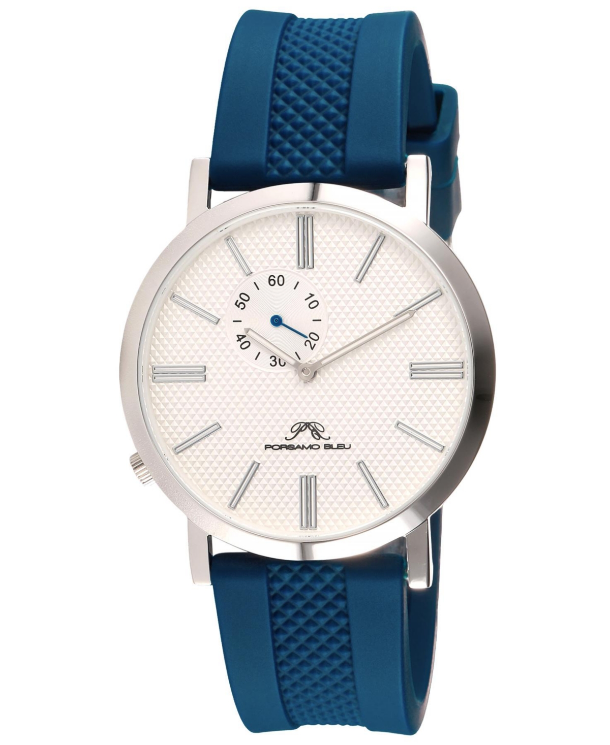 Click here for Porsamo Bleu Mens Bennett Silicone Band Watch 1461... prices