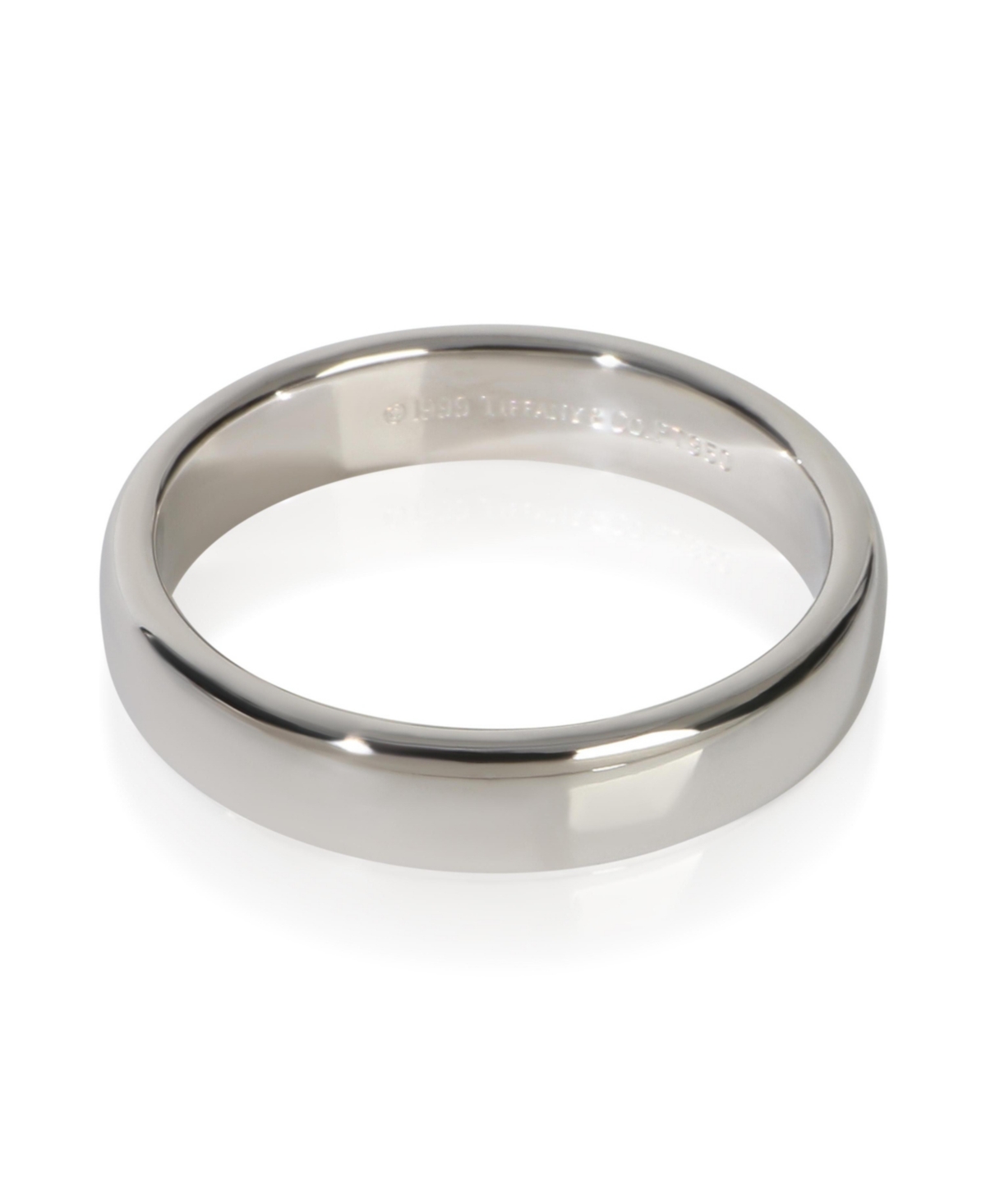 Click here for Pre-Owned Tiffany & Co Platinum Tiffany Forever Ba... prices