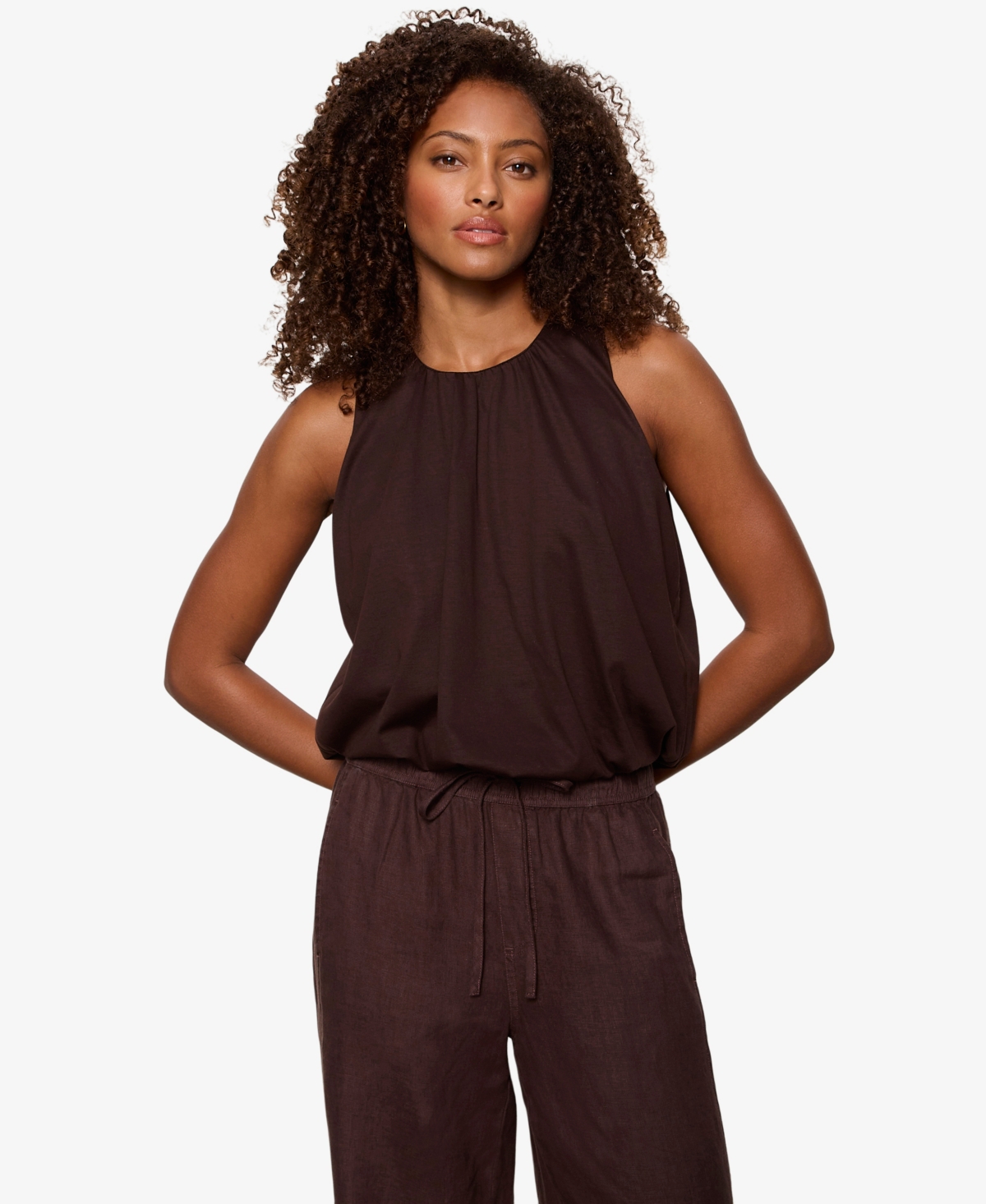 Click here for Sanctuary Womens Retreat Crewneck Bubble Tank Top... prices