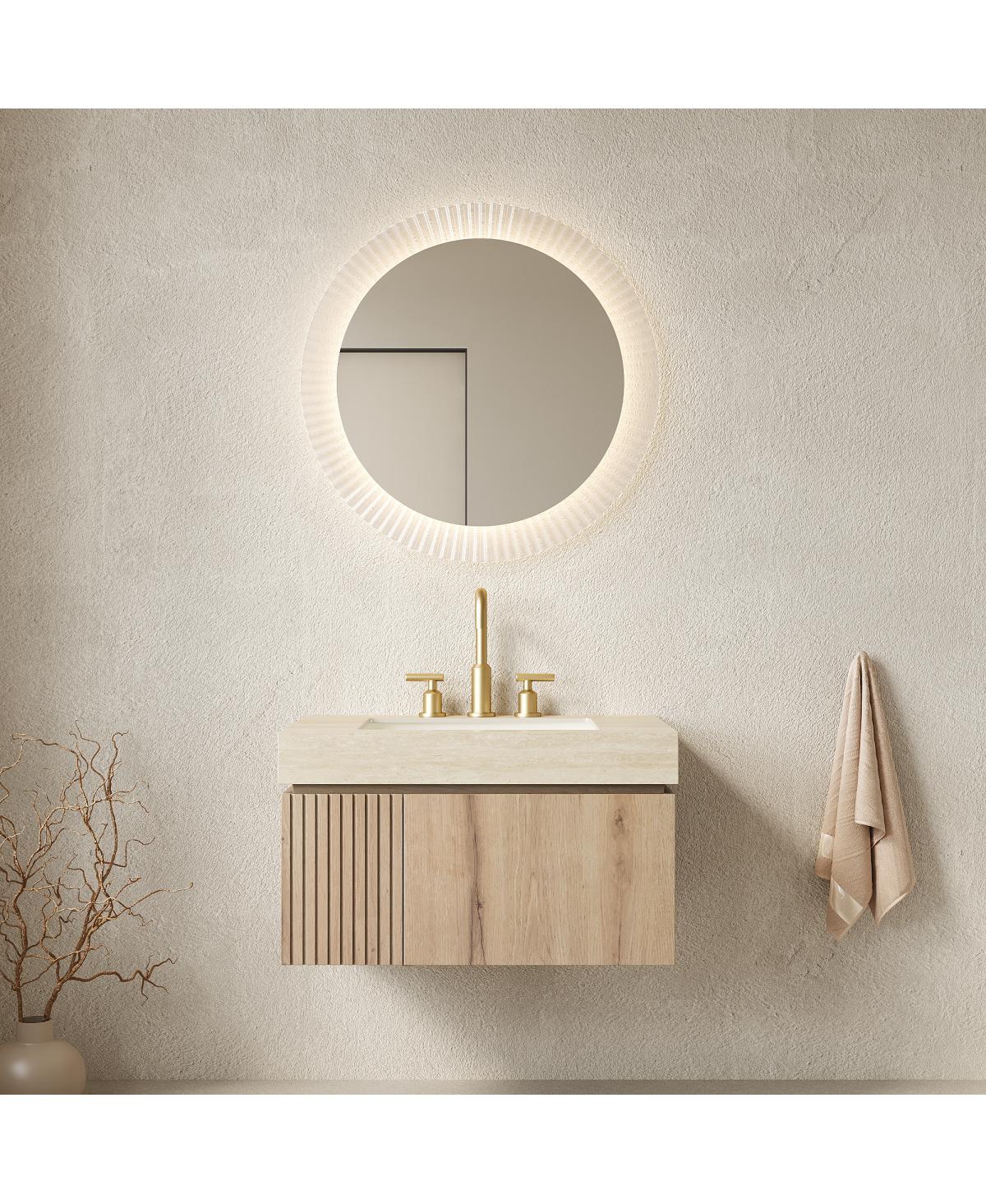 Click here for Sillysis Wall Mounted Bathroom Vanity with Sintere... prices