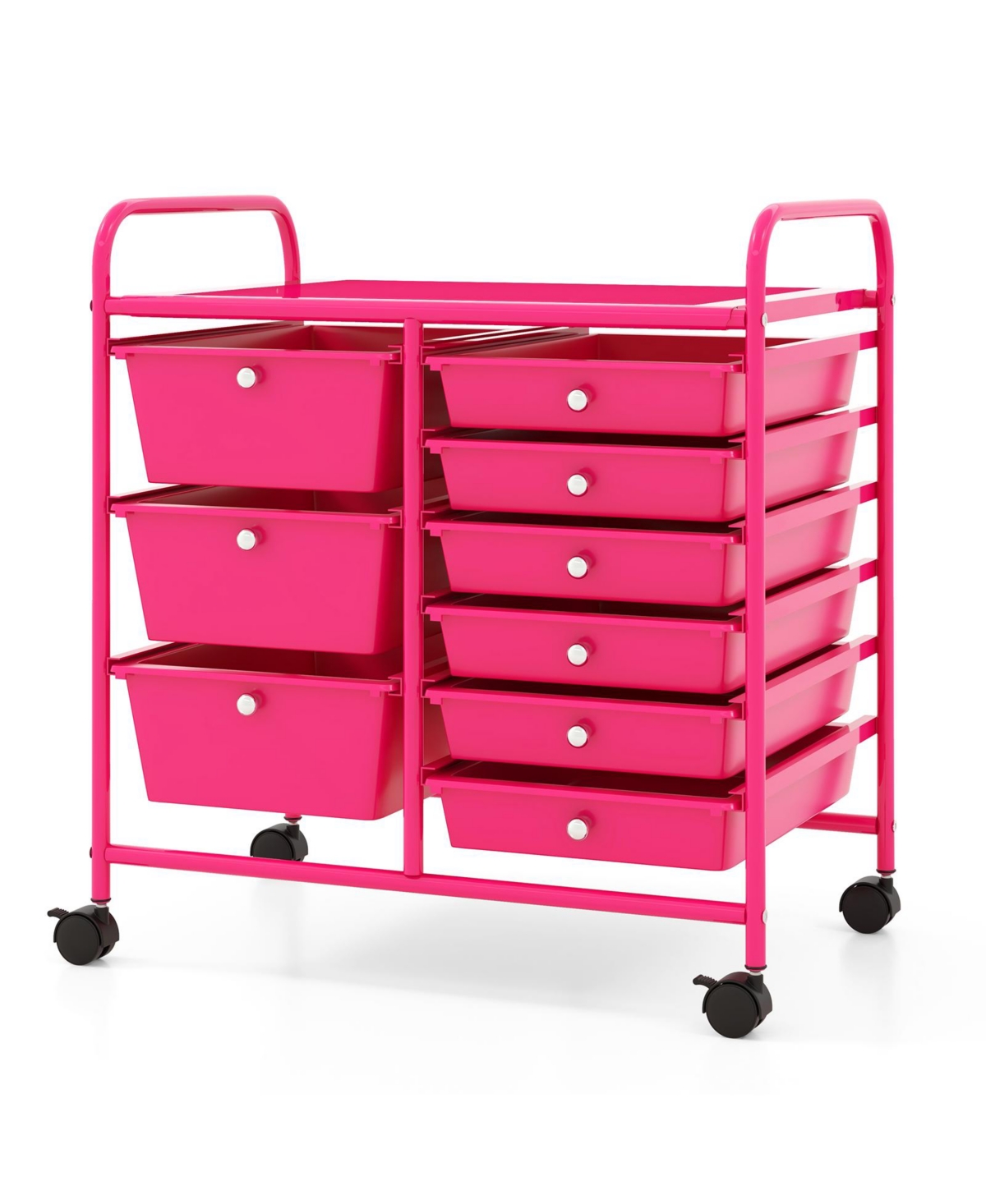 Click here for Slickblue Rolling Storage Cart 9 Drawer with Durab... prices