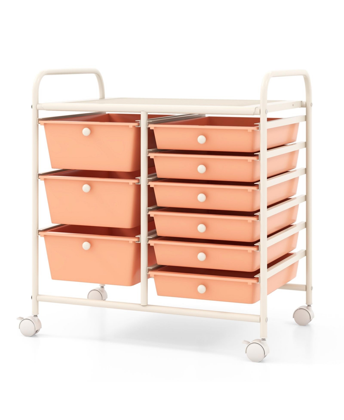 Click here for Slickblue Rolling Storage Cart 9 Drawer with Durab... prices