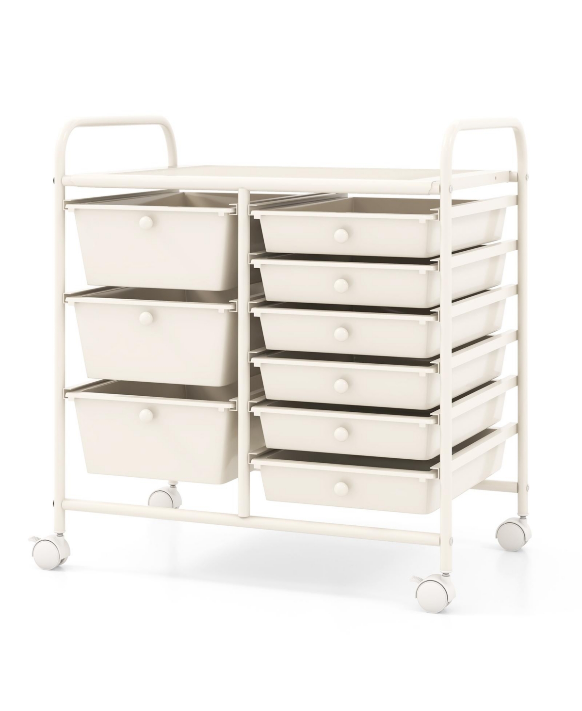 Click here for Slickblue Rolling Storage Cart 9 Drawer with Durab... prices