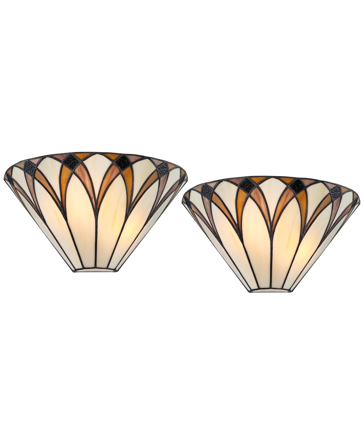 Click here for Regency Hill Filton Tiffany Style Wall Light Sconc... prices