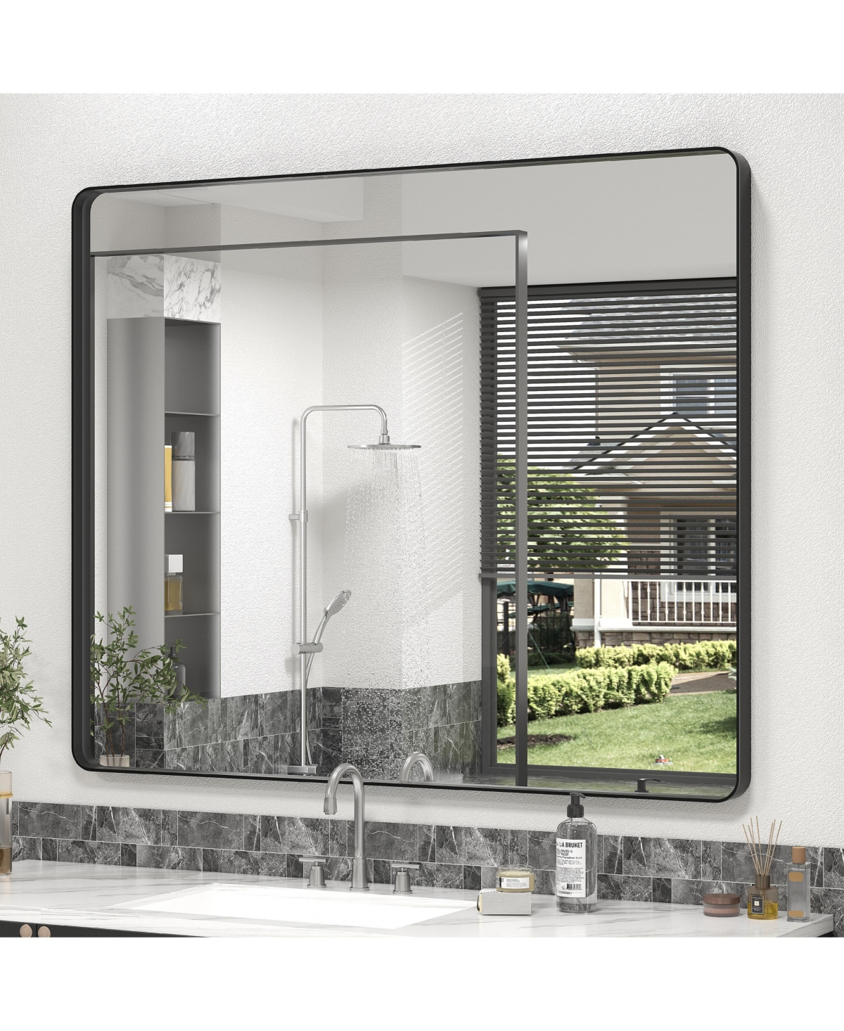 Click here for Apmir 36 x 44 High-Strength Tempered Glass and Alu... prices
