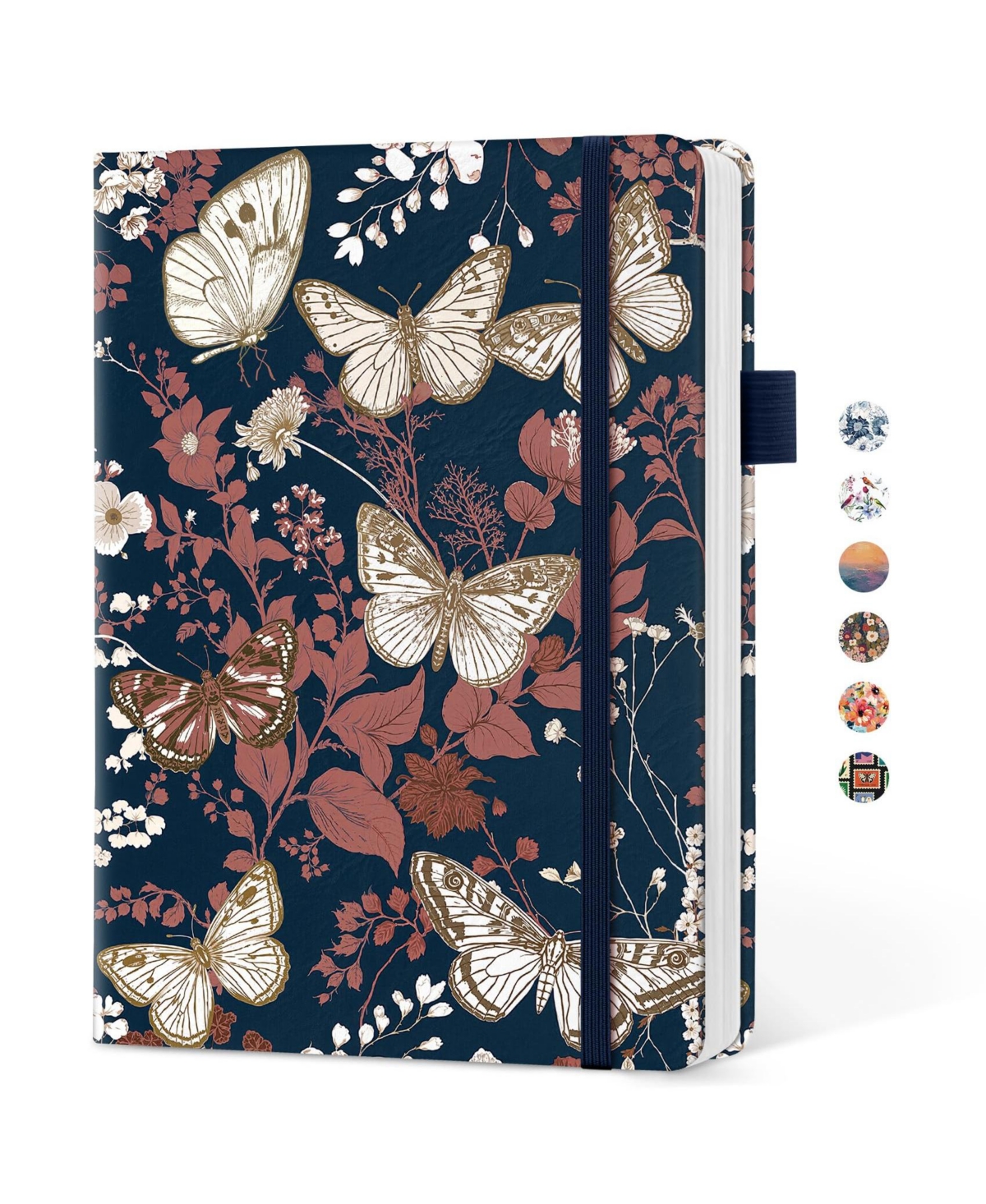 Click here for Gnuadz Pretty Lined Journal Hardcover Leather A5 C... prices