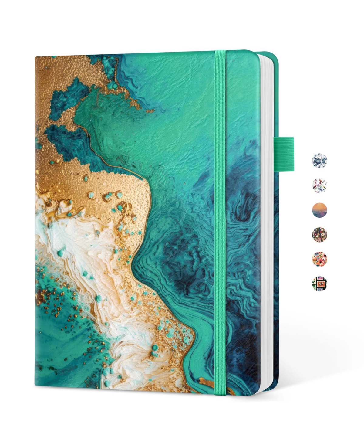 Click here for Gnuadz Pretty Lined Journal Hardcover Leather A5 C... prices