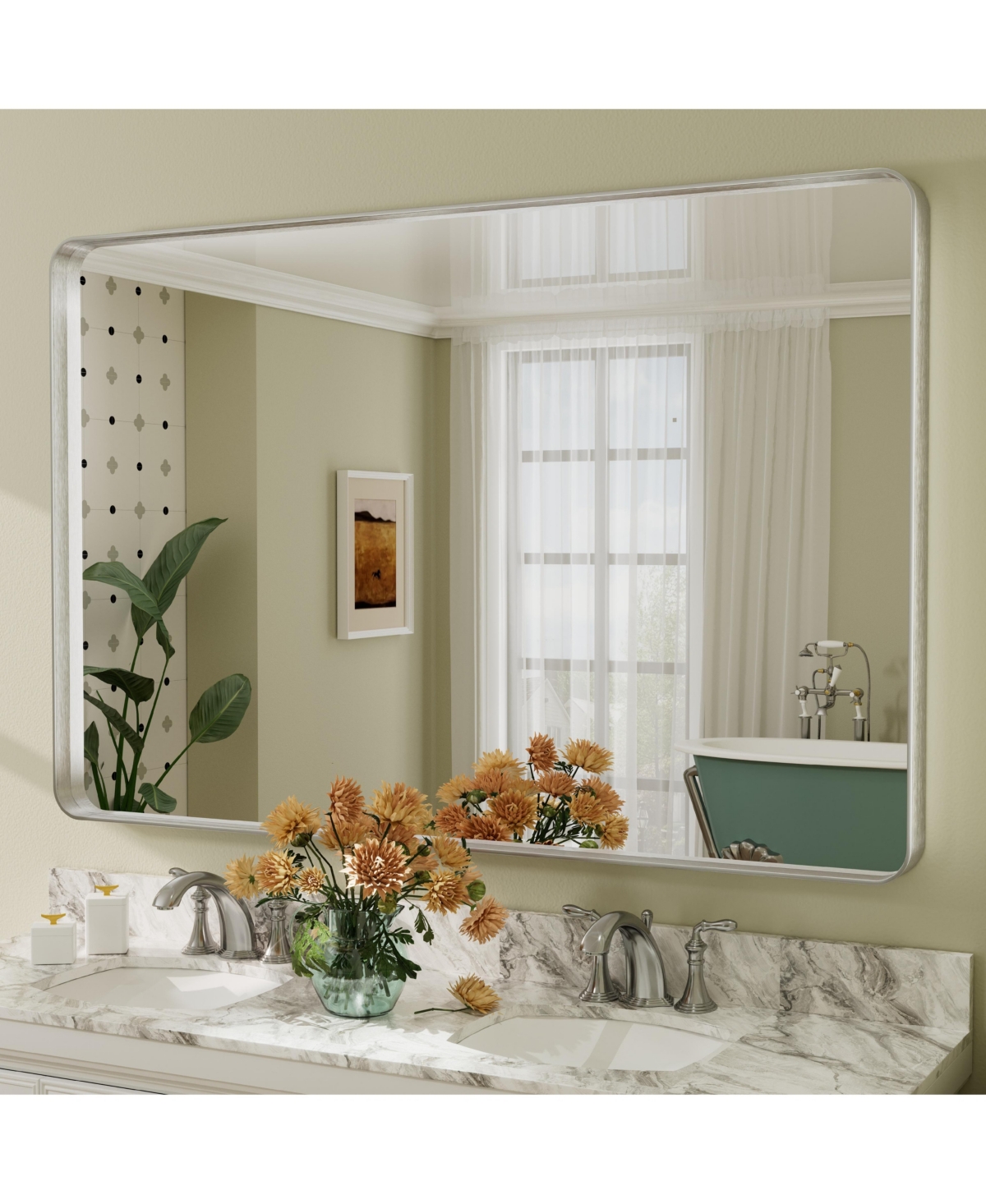 Click here for Apmir 60 x 40 High-Strength Tempered Glass and Alu... prices