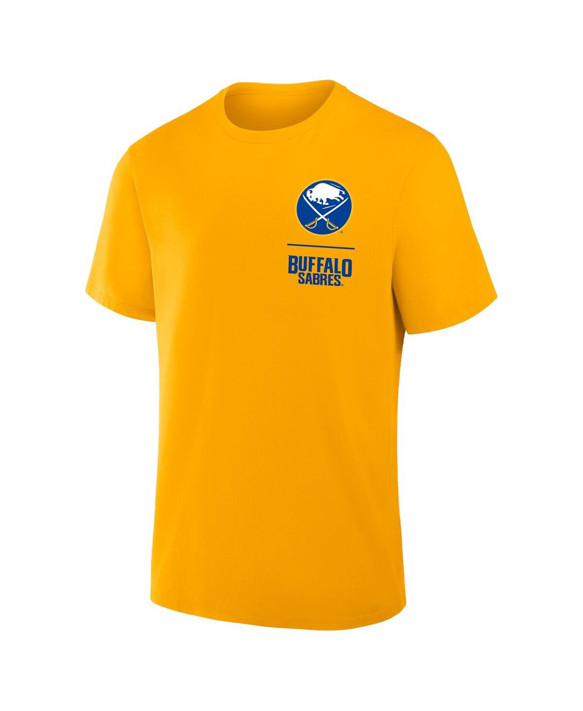 Click here for Fanatics Mens Gold Buffalo Sabres Crash The Net Le... prices
