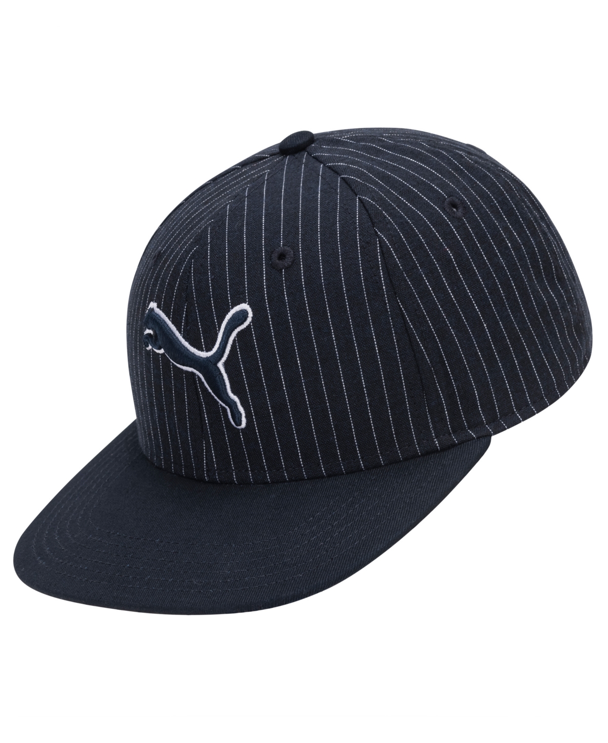 Click here for Puma Mens Pinstripe Snapback Baseball Cap - Navy prices