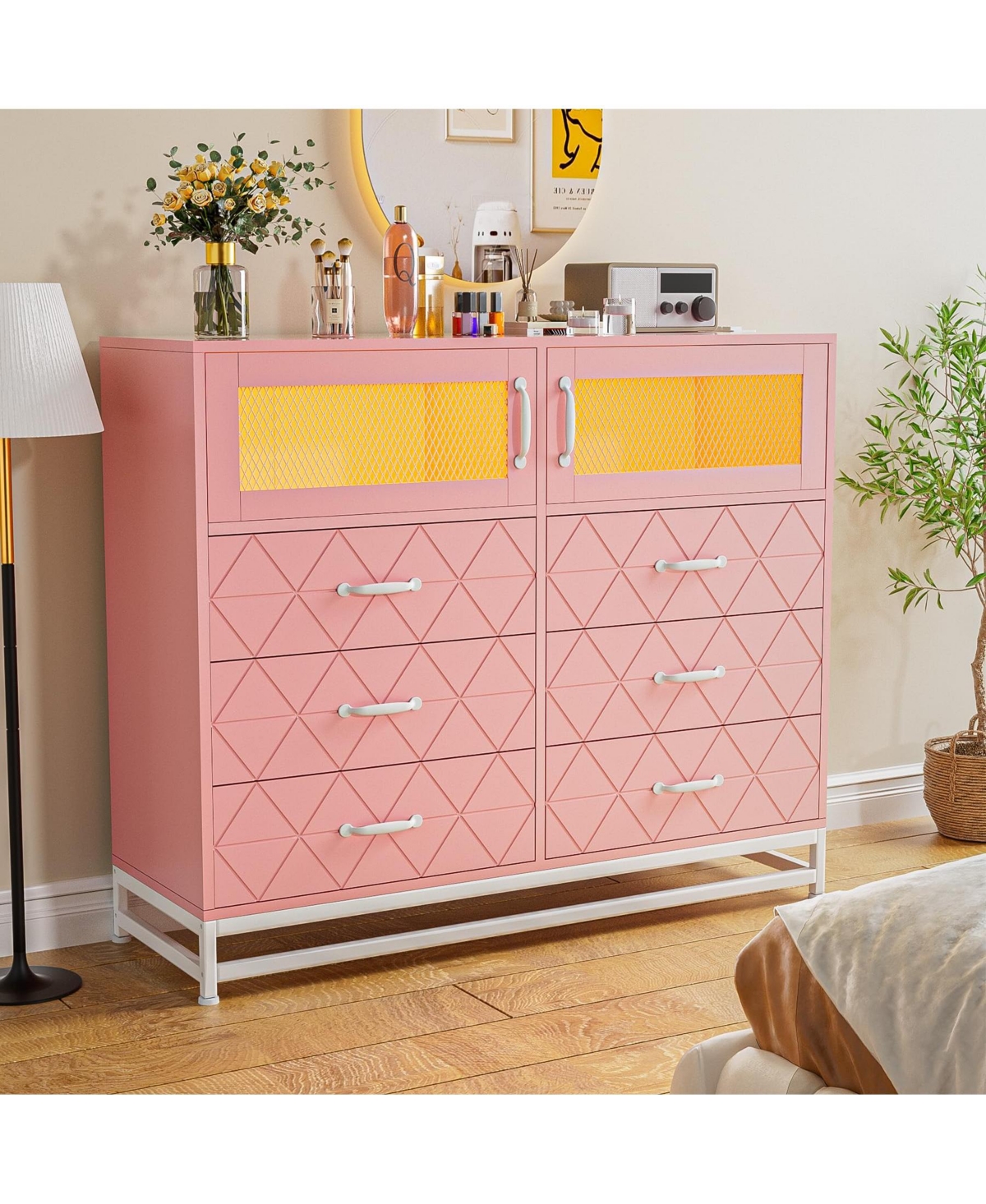 Click here for gaomon Dresser for Bedroom with Charging Station... prices
