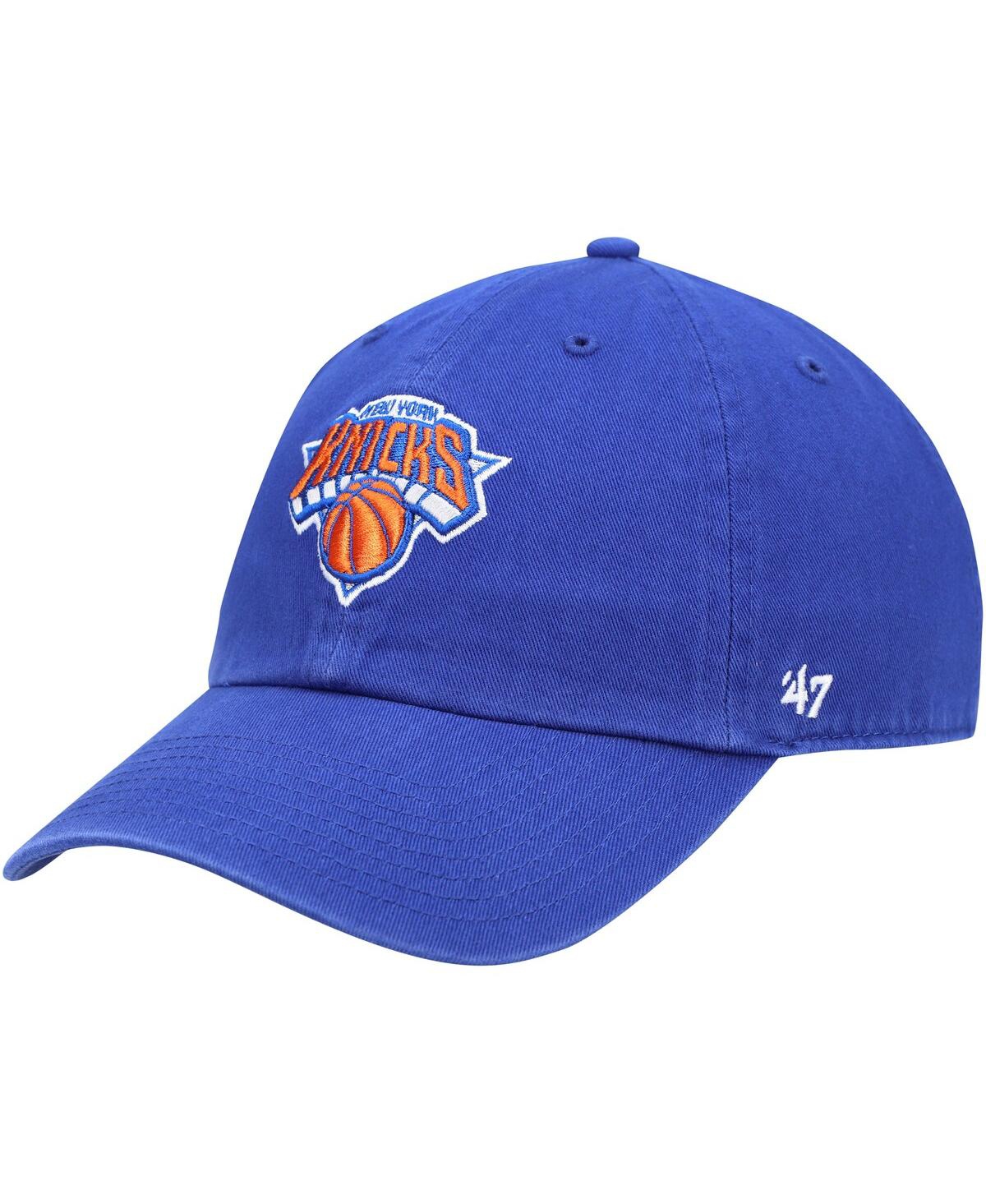Click here for 47 Brand Mens Blue New York Knicks Core Logo Clean... prices