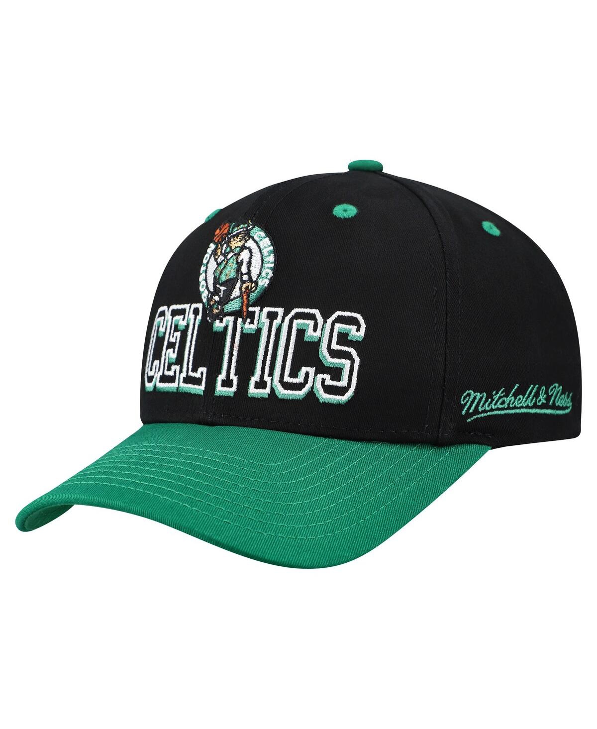 Click here for Mitchell & Ness Mens Black/Kelly Green Boston Celt... prices