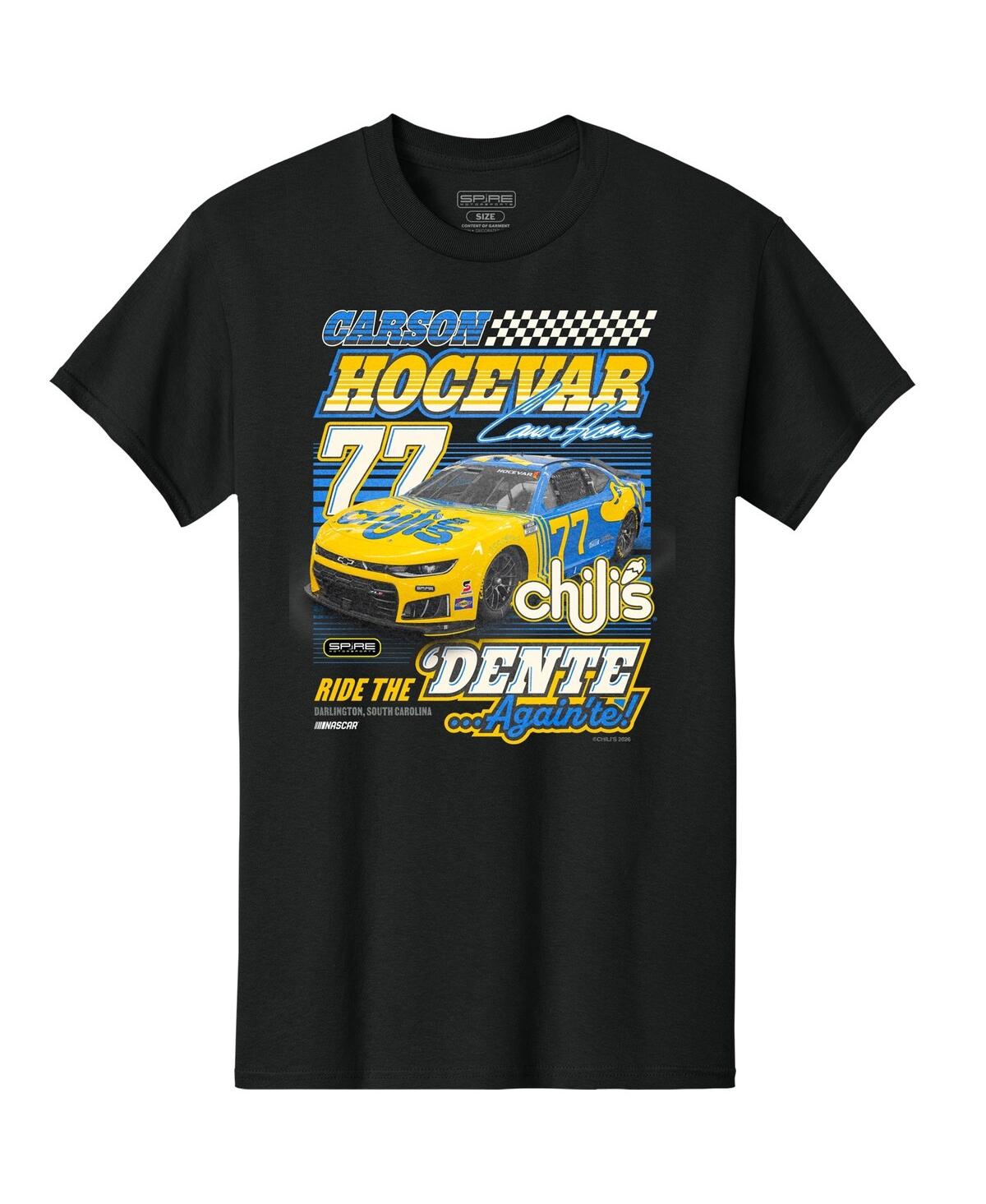 Click here for Spire Motorsports Mens Black Carson Hocevar 77 Chi... prices