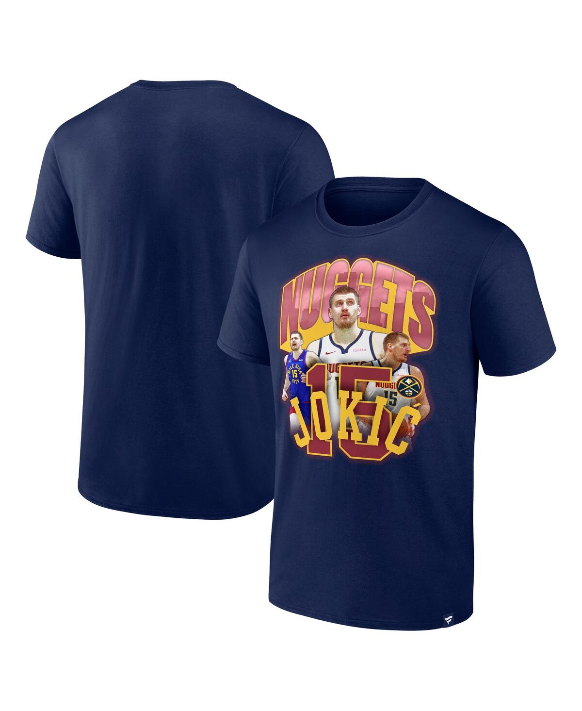 Click here for Fanatics Mens Nikola Jokic Navy Denver Nuggets Not... prices