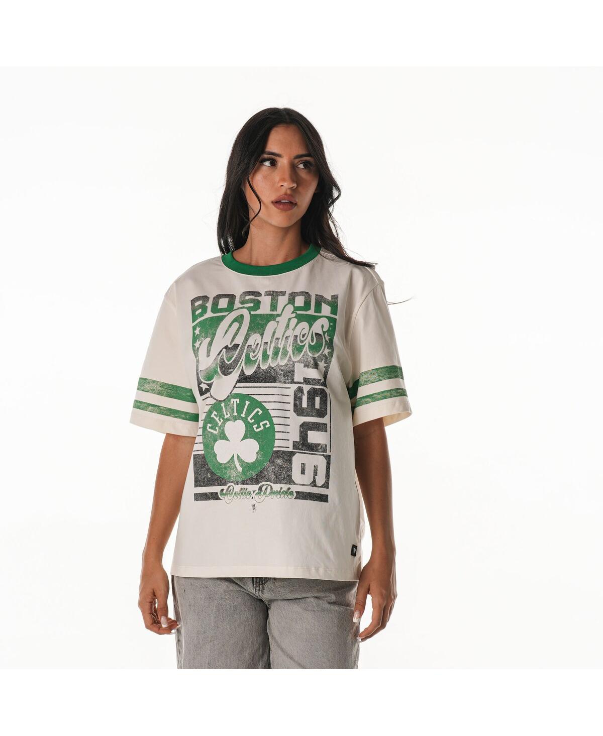 Click here for The Wild Collective Womens Cream Boston Celtics Vi... prices