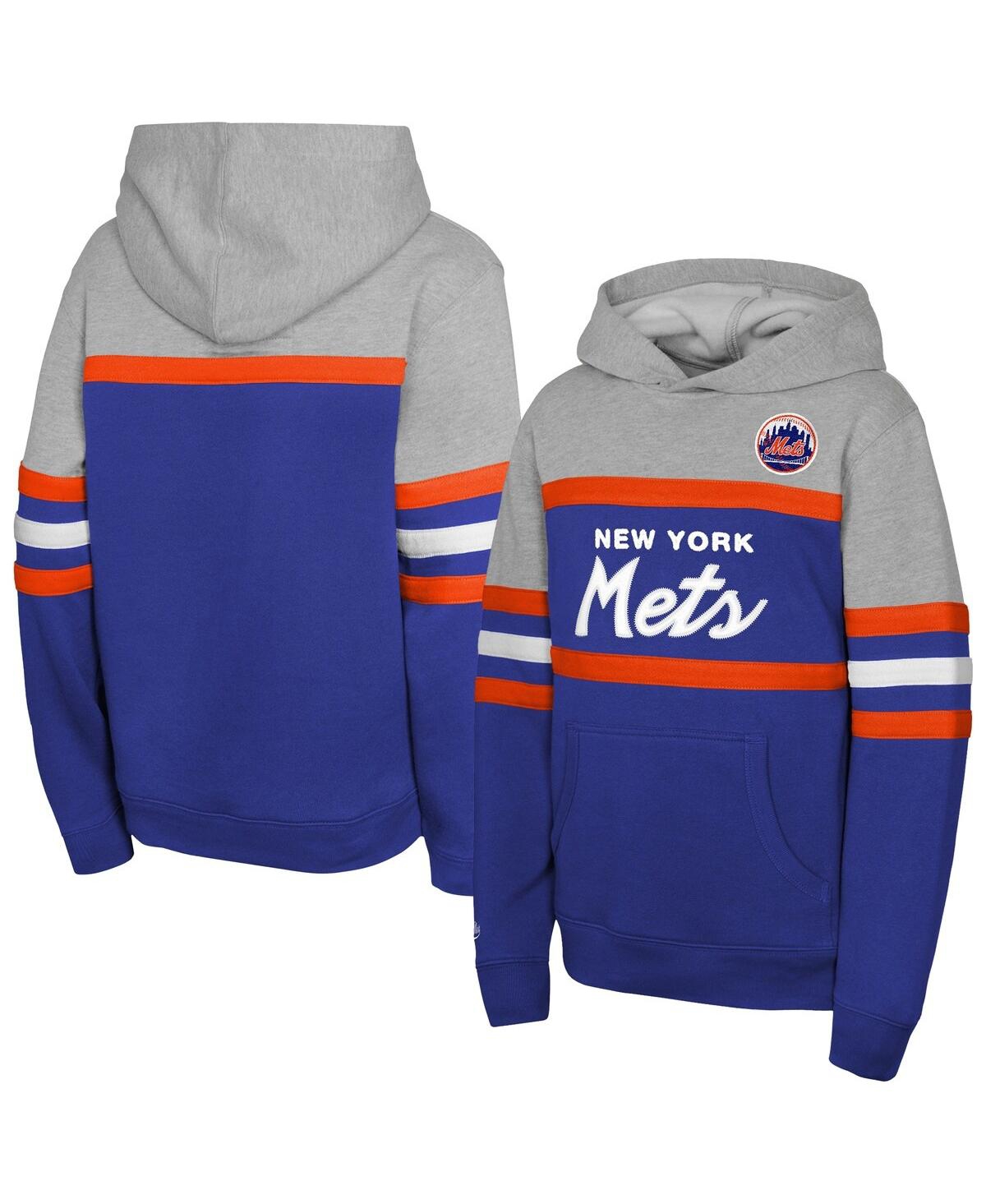 Click here for Mitchell & Ness Big Boys and Girls Royal/Grey New... prices