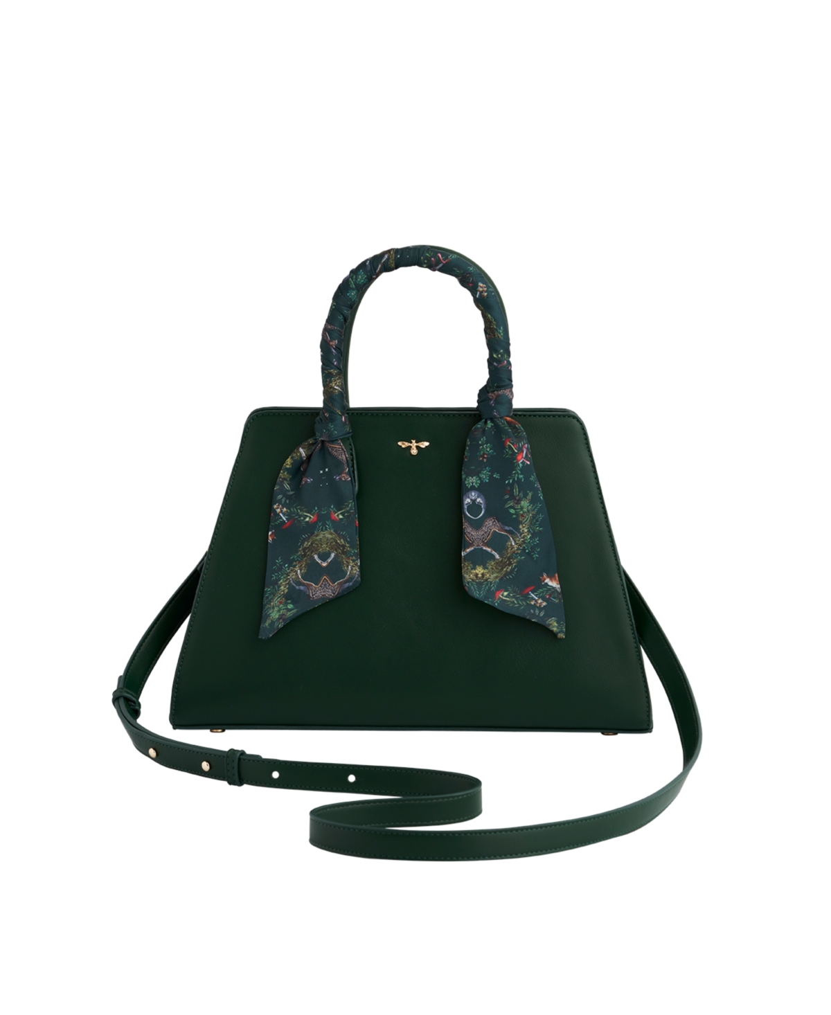 Click here for Fable England Into the Woods Structured Tote - Woo... prices