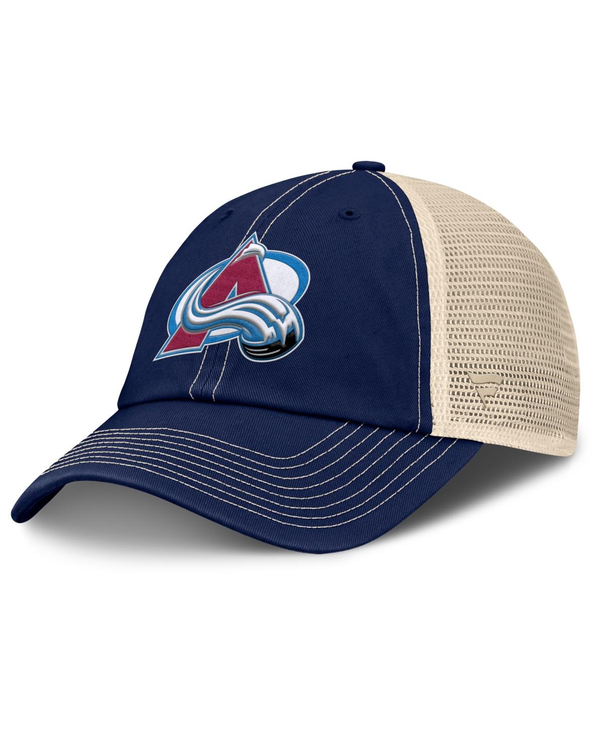 Click here for Fanatics Mens Navy/Natural Colorado Avalanche Riva... prices