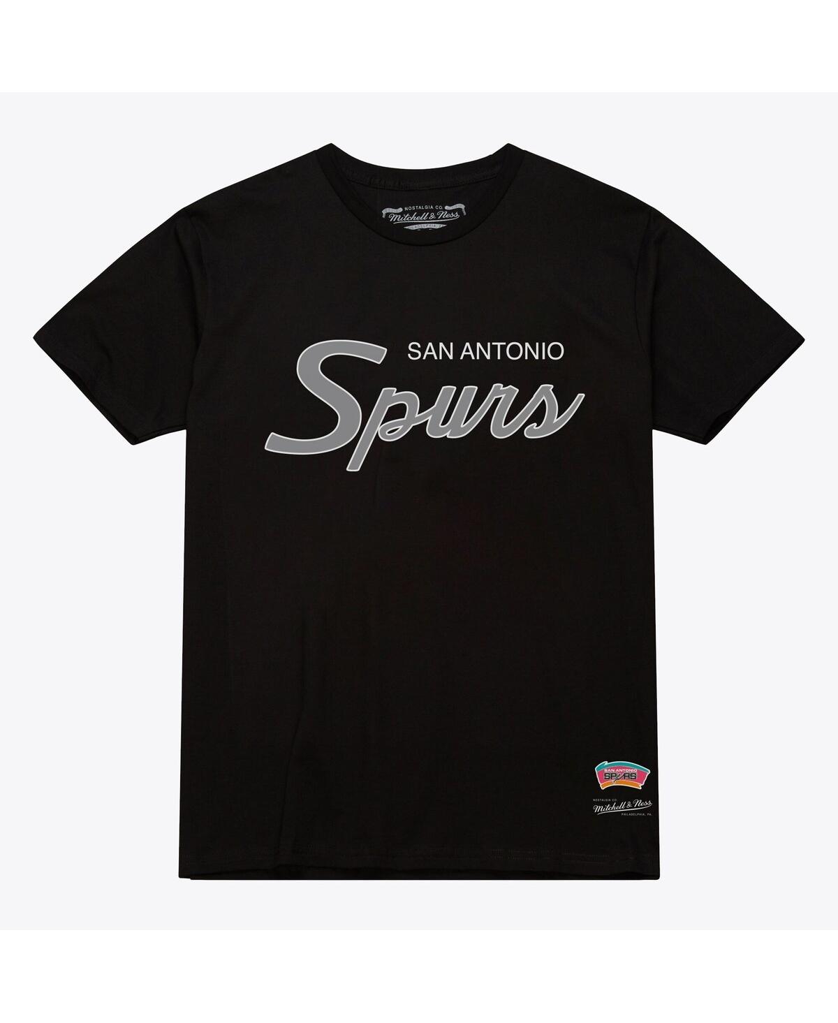 Click here for Mitchell & Ness Mens Black San Antonio Spurs Vinta... prices