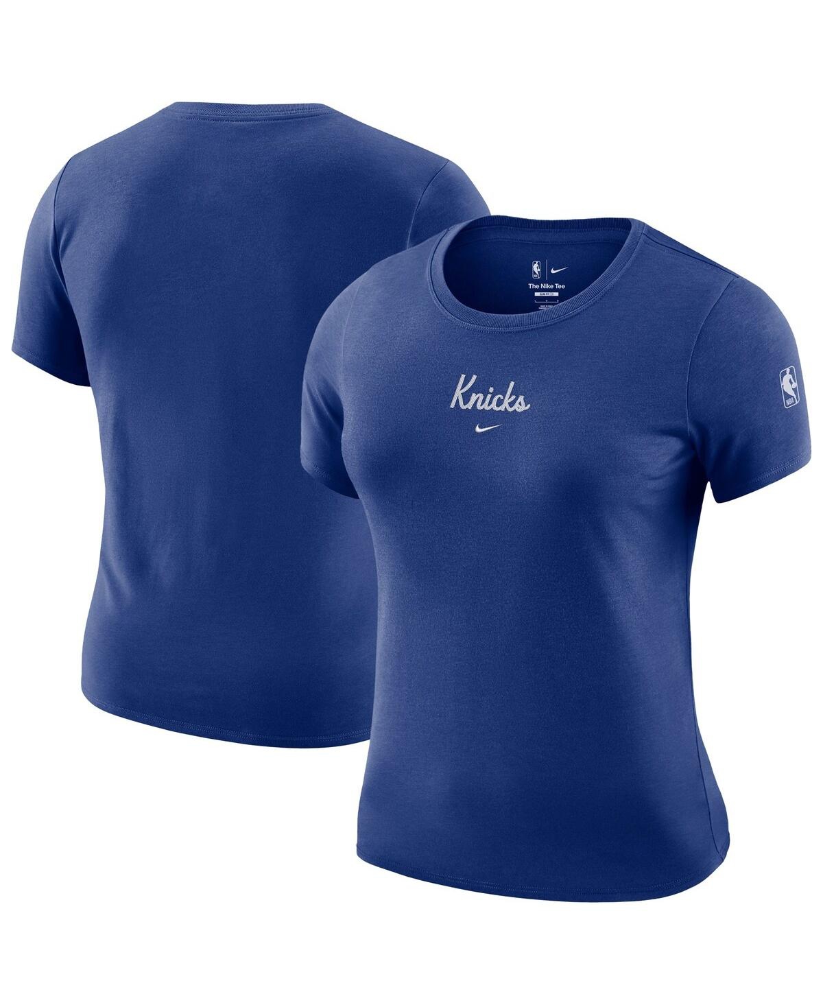 Click here for Nike Womens Blue New York Knicks Courtside Modest... prices