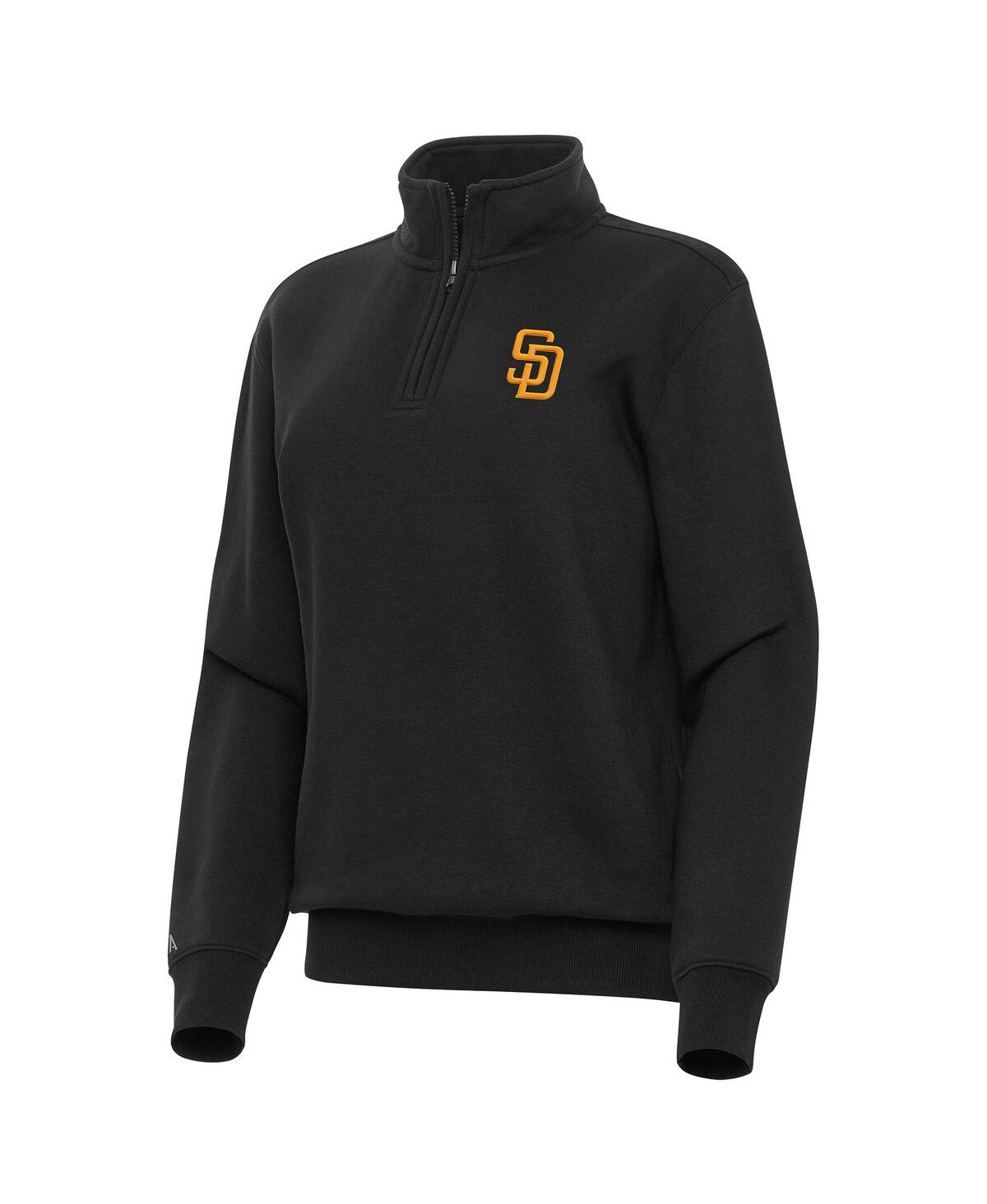 Click here for Antigua Womens Black San Diego Padres Victory Quar... prices