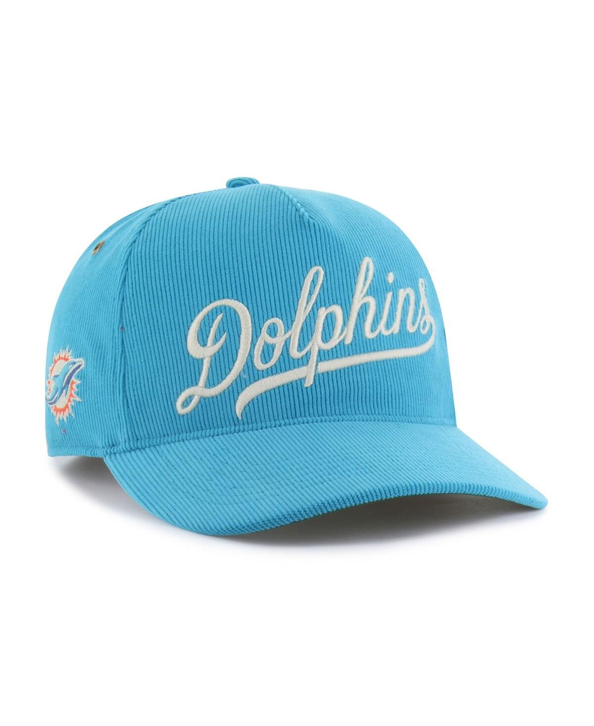 Click here for 47 Brand Mens Aqua Miami Dolphins Golden Age Cordu... prices