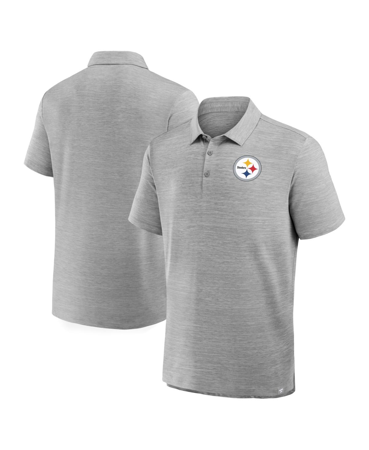 Click here for Fanatics Mens Heather Gray Pittsburgh Steelers Clu... prices